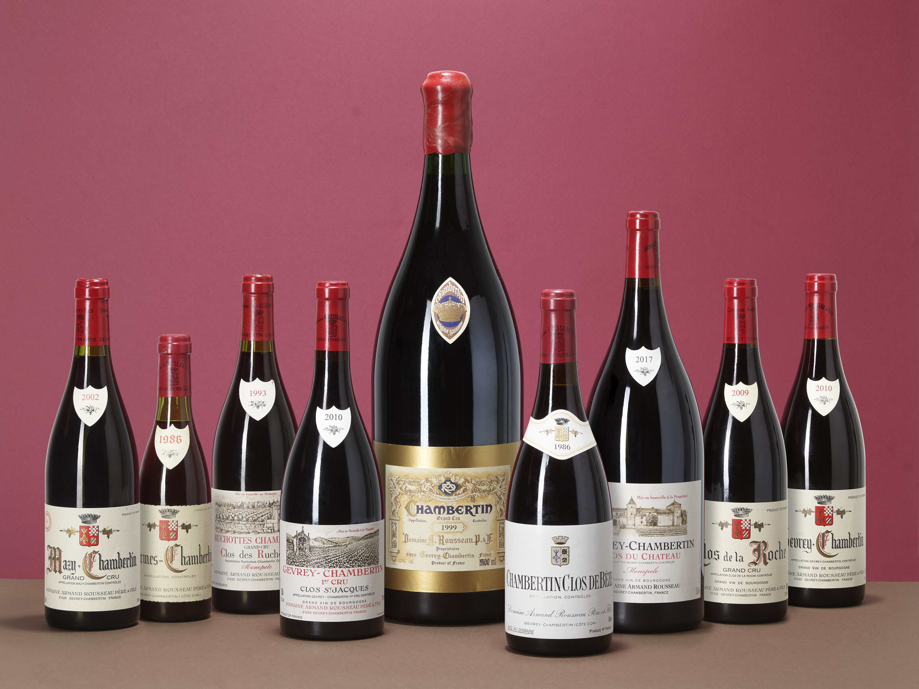 Armand Rousseau, Gevrey-Chambertin Clos du Château 2017, In three ...