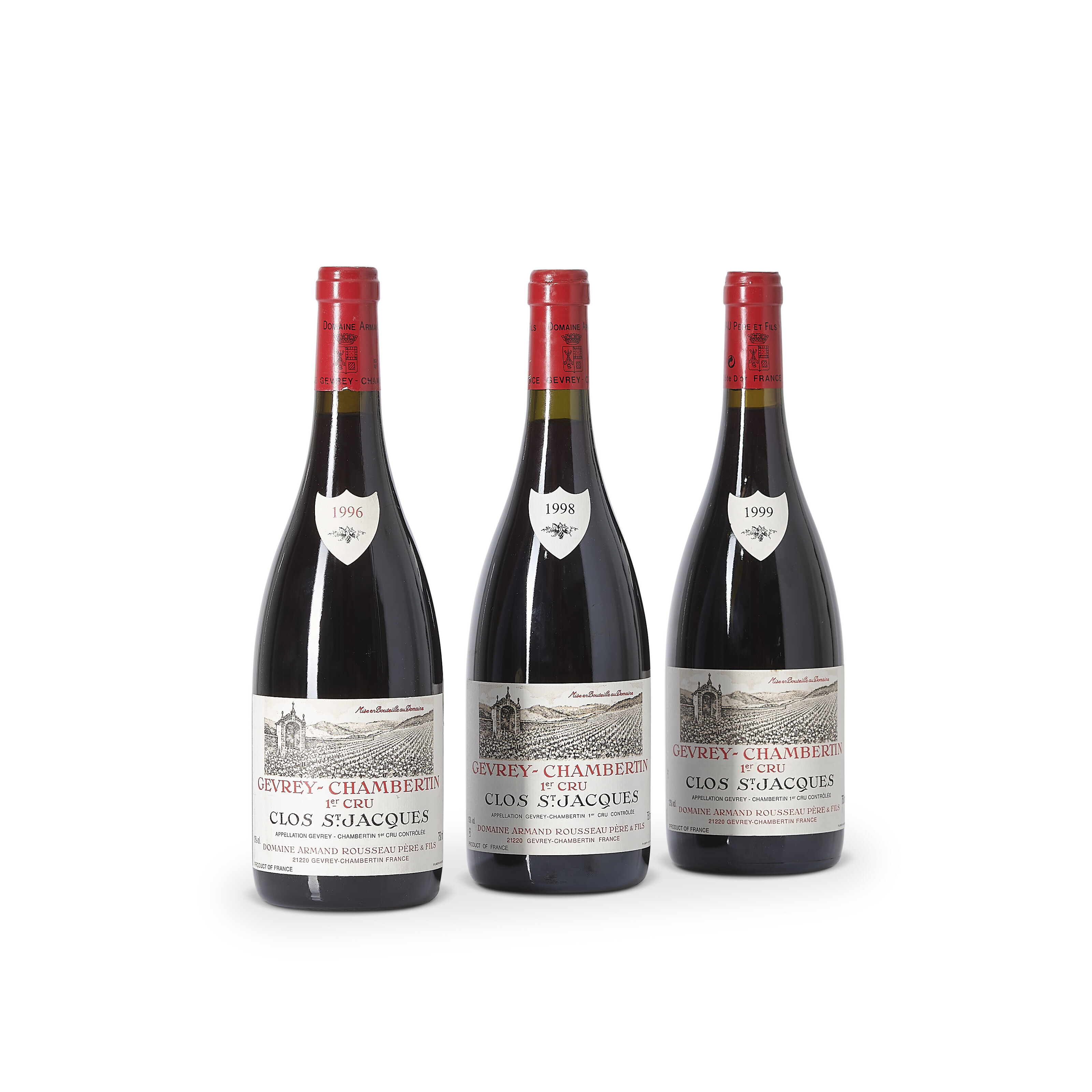 Armand Rousseau, Gevrey-Chambertin Clos Saint Jacques 1996, 1er Cru ...