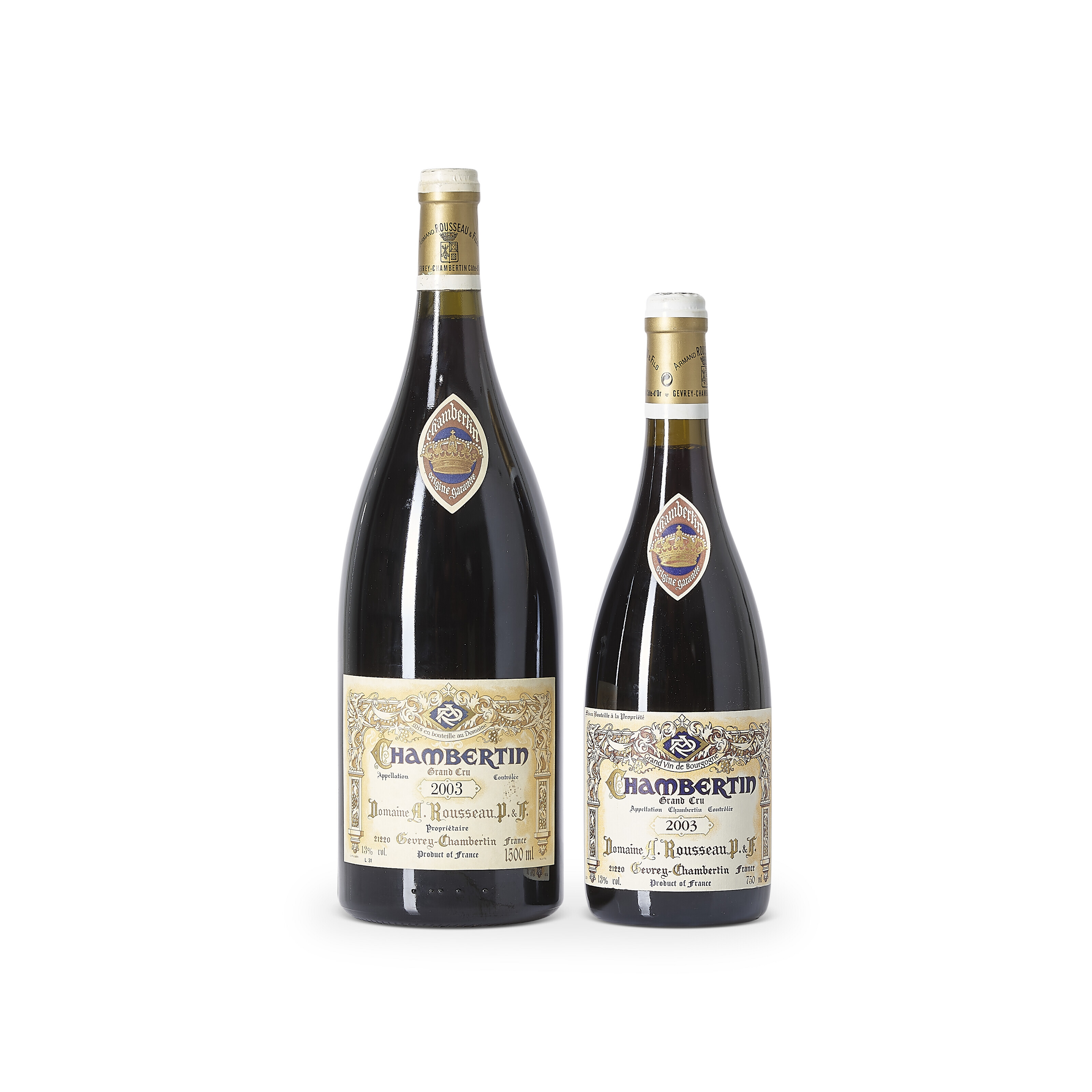 Armand Rousseau, Chambertin 2003, Grand Cru, Côte de NuitsVery slightly ...