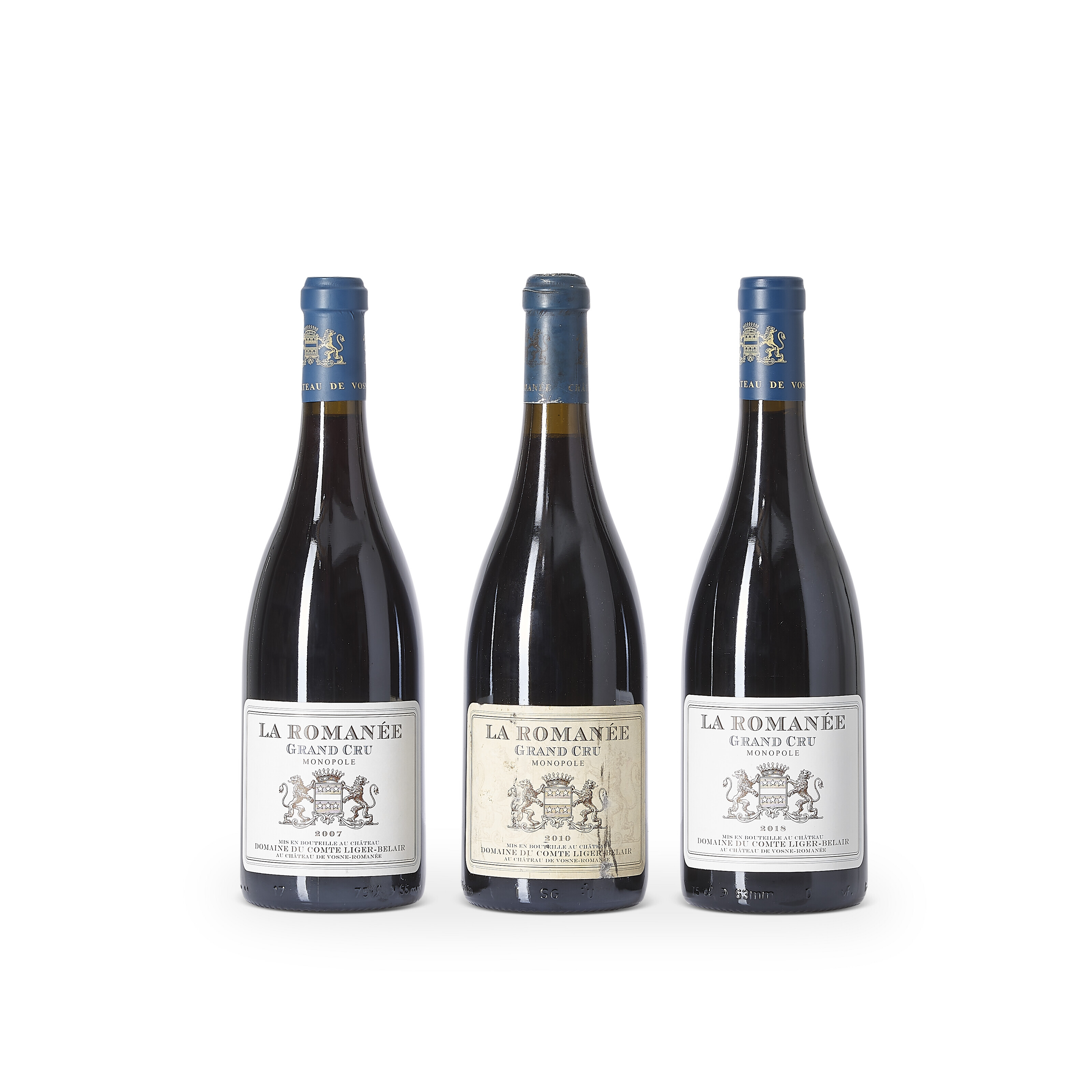 Domaine du Comte Liger Belair, La Romanée 2010, Slightly damaged ...