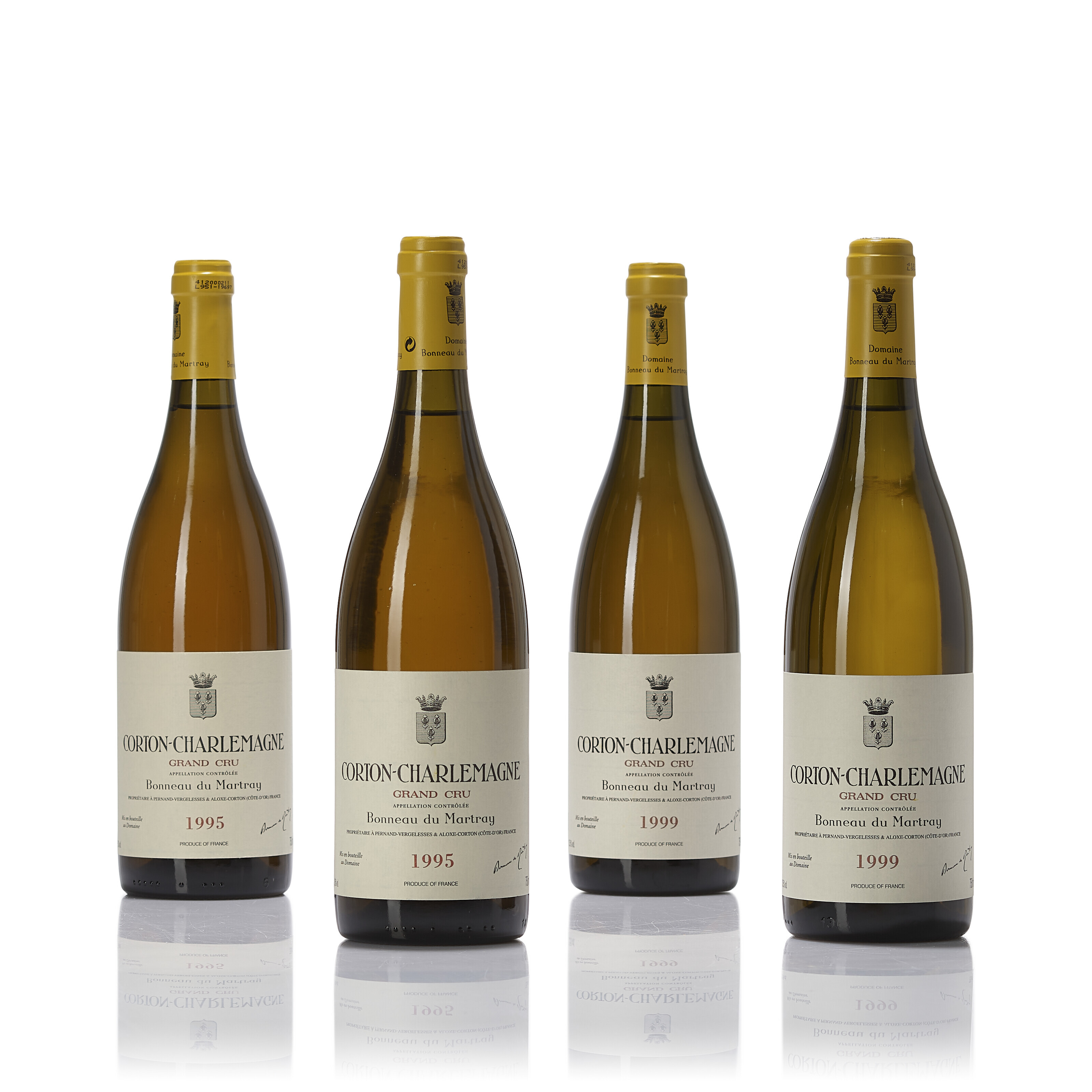 Domaine Bonneau du Martray, Corton-Charlemagne 1995, Two very lightly ...