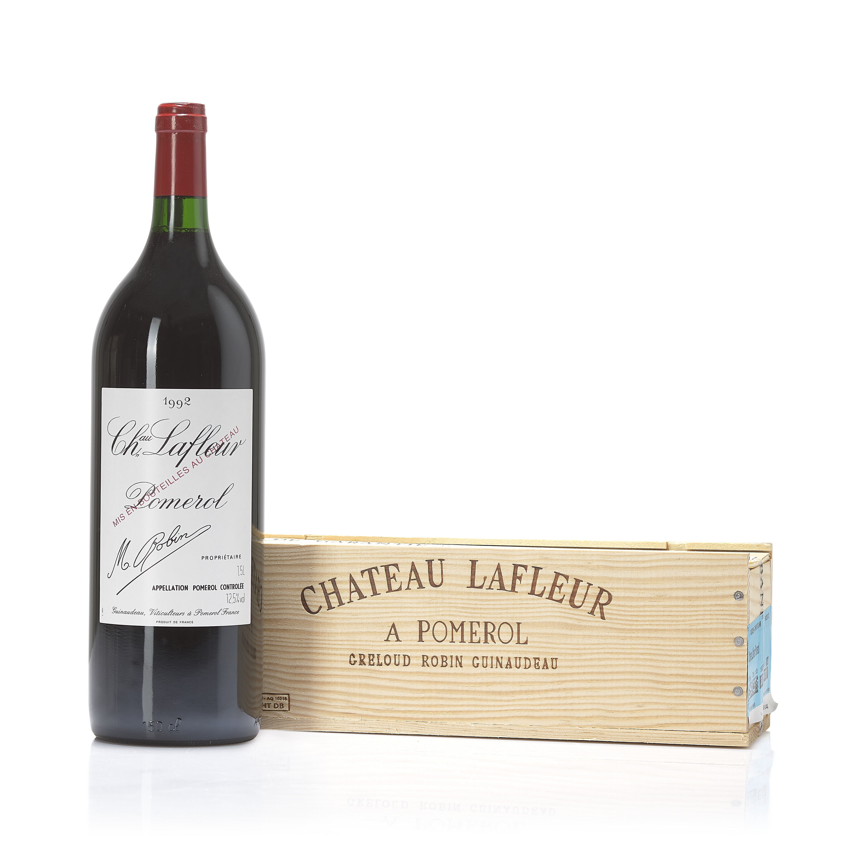 Mixed 1992 & 1996 Château Lafleur, Pomerol1992In original wooden case ...