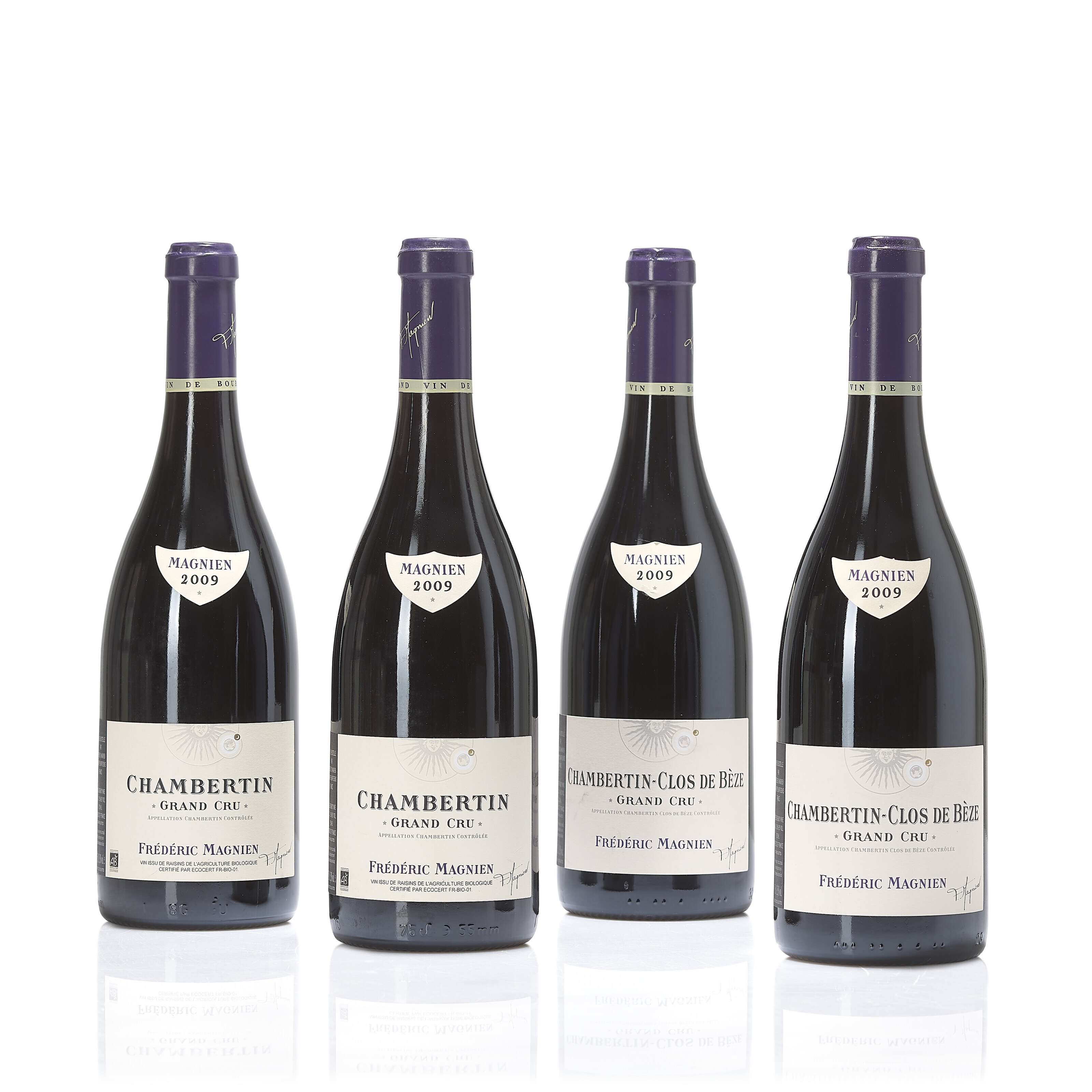 Domaine Frédéric Magnien, Chambertin 2009, CRD capsules | Christie’s