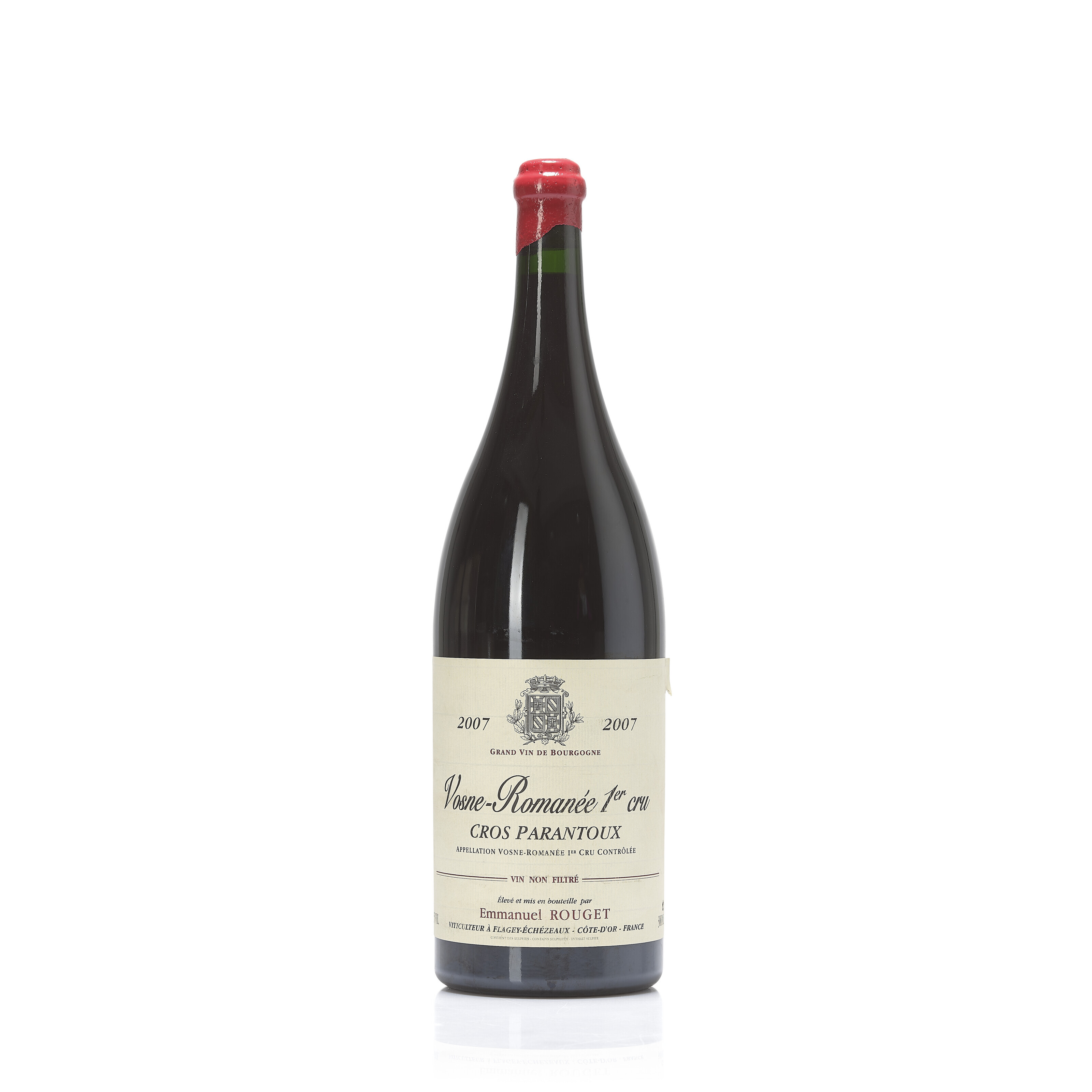 Domaine Emmanuel Rouget, Vosne-Romanée Cros Parantoux 2007, In original ...