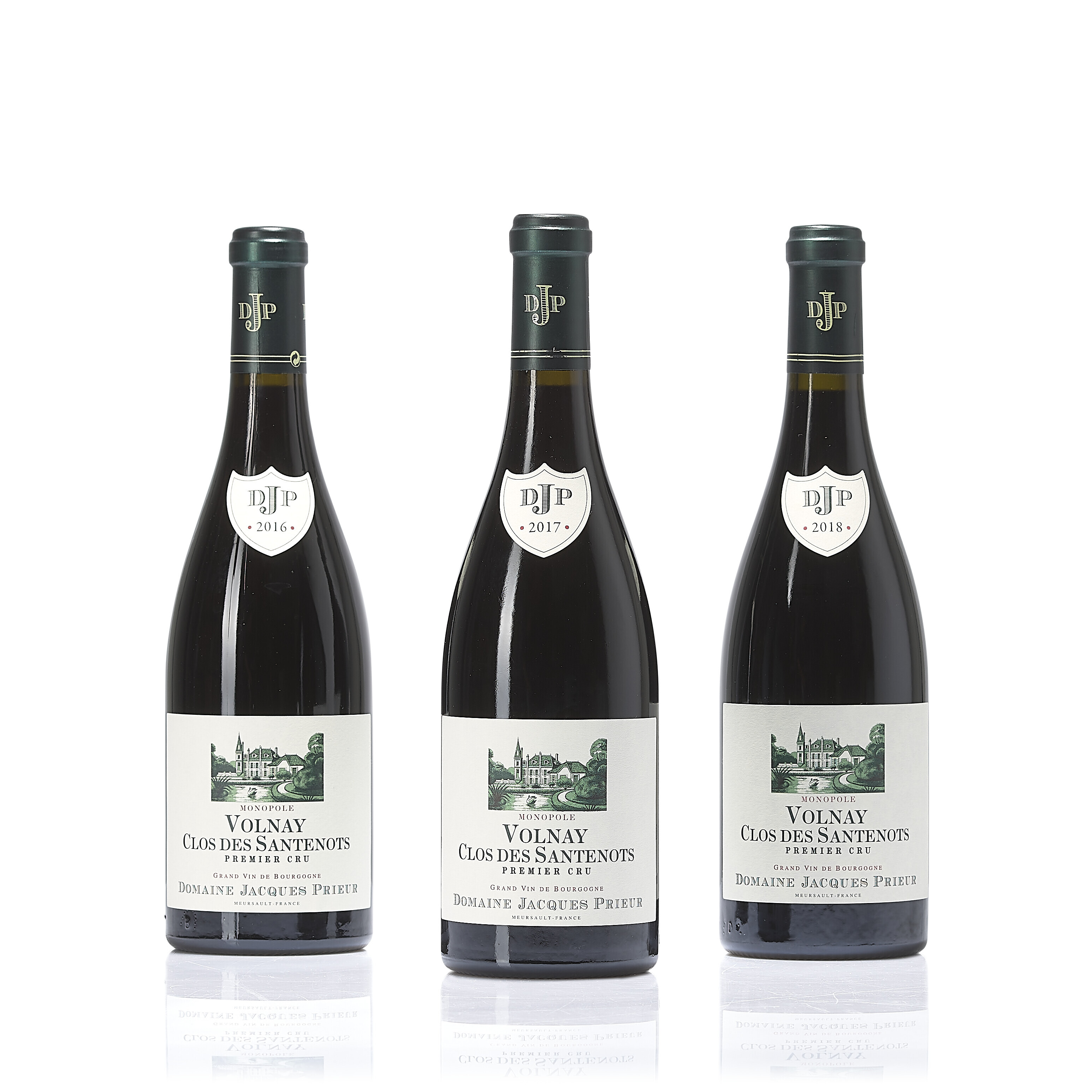 Domaine Jacques Prieur, Volnay Clos des Santenots Monopole 2018, 1er ...