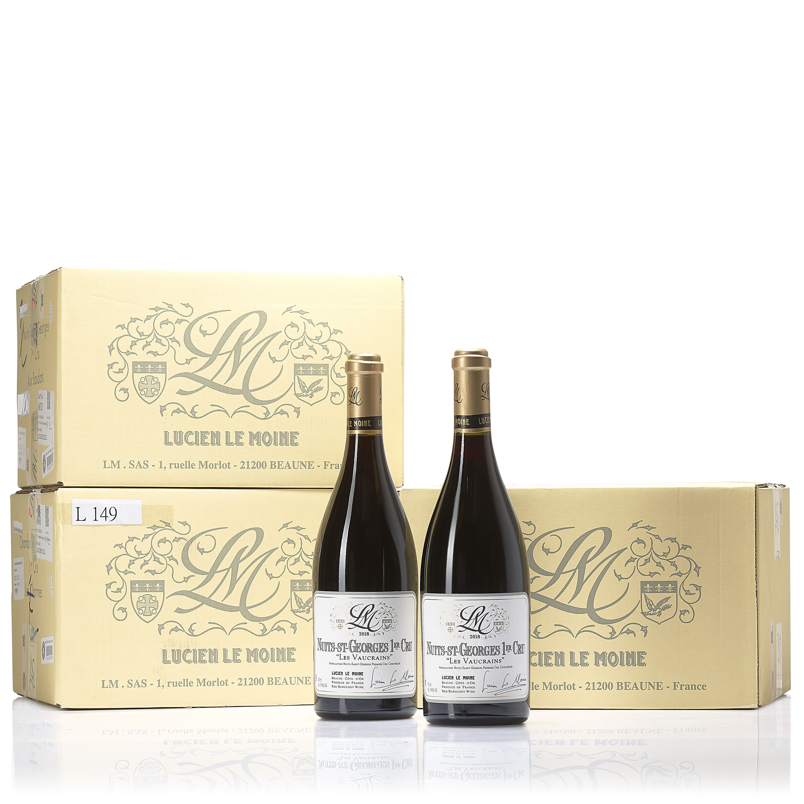 Lucien Le Moine, Nuits-Saint-Georges Les Vaucrains 2018, 1er Cru, Côte ...
