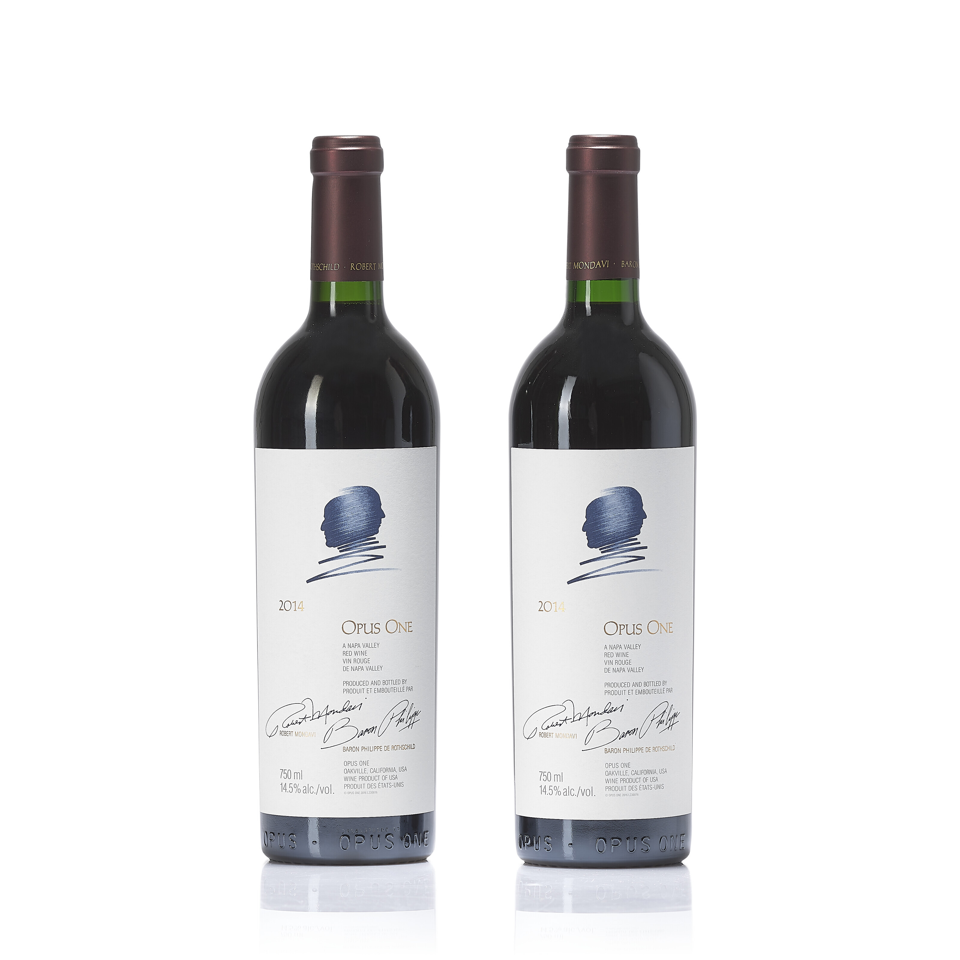 Opus One 2014, Napa ValleyIn six-bottle original wooden cases | Christie’s