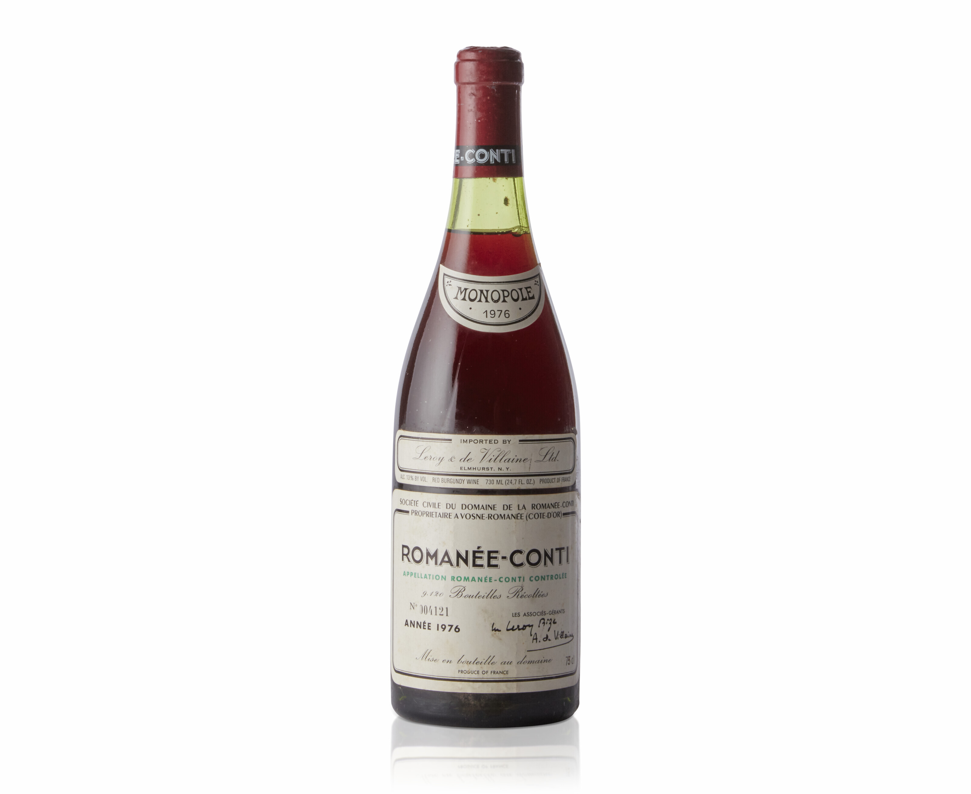 Domaine de la Romanée-Conti, Romanée-Conti 1976, Grand Cru, Côte de ...