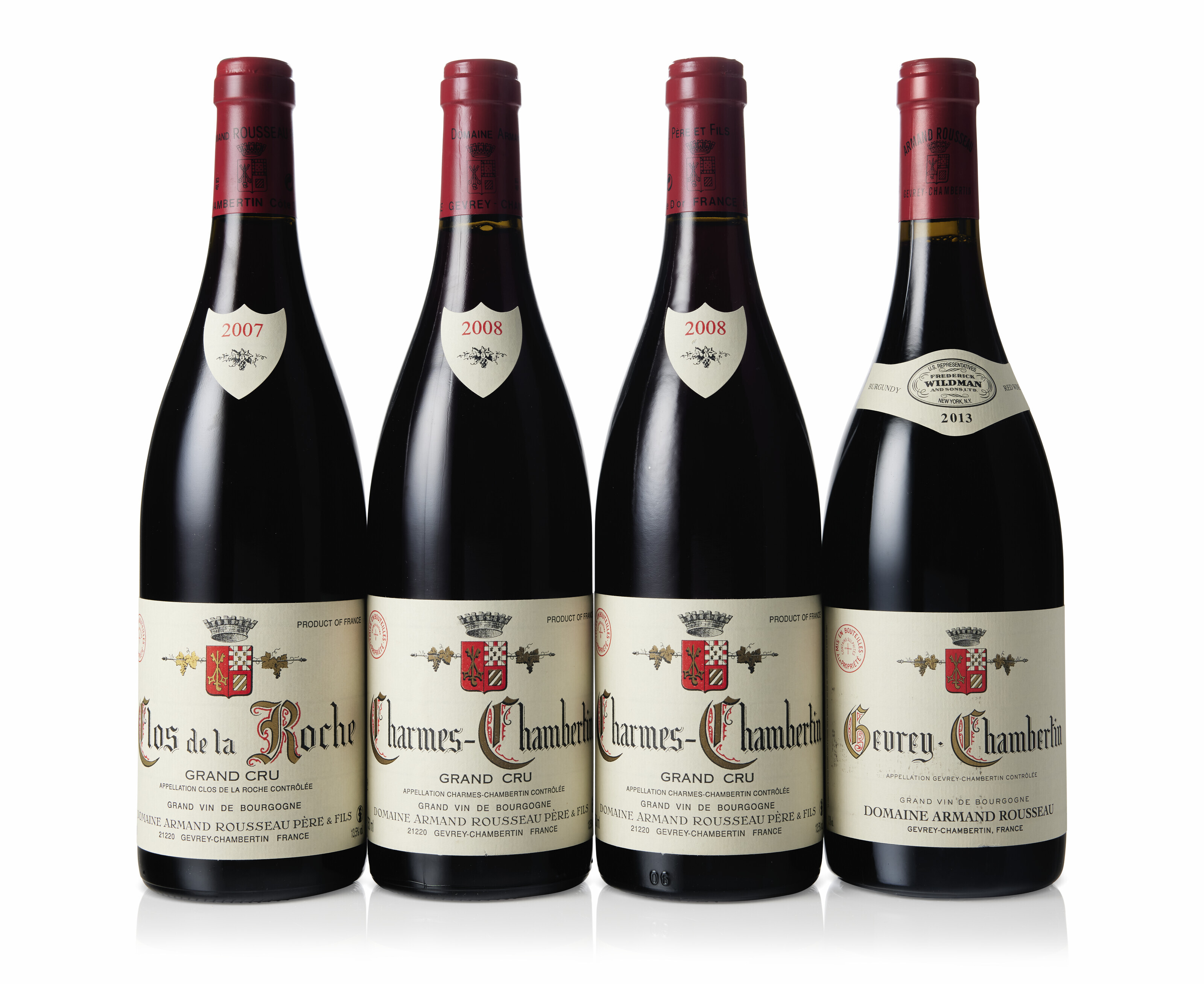 Mixed Domaine Armand Rousseau, Clos de la Roche 2007 (1)Charmes ...