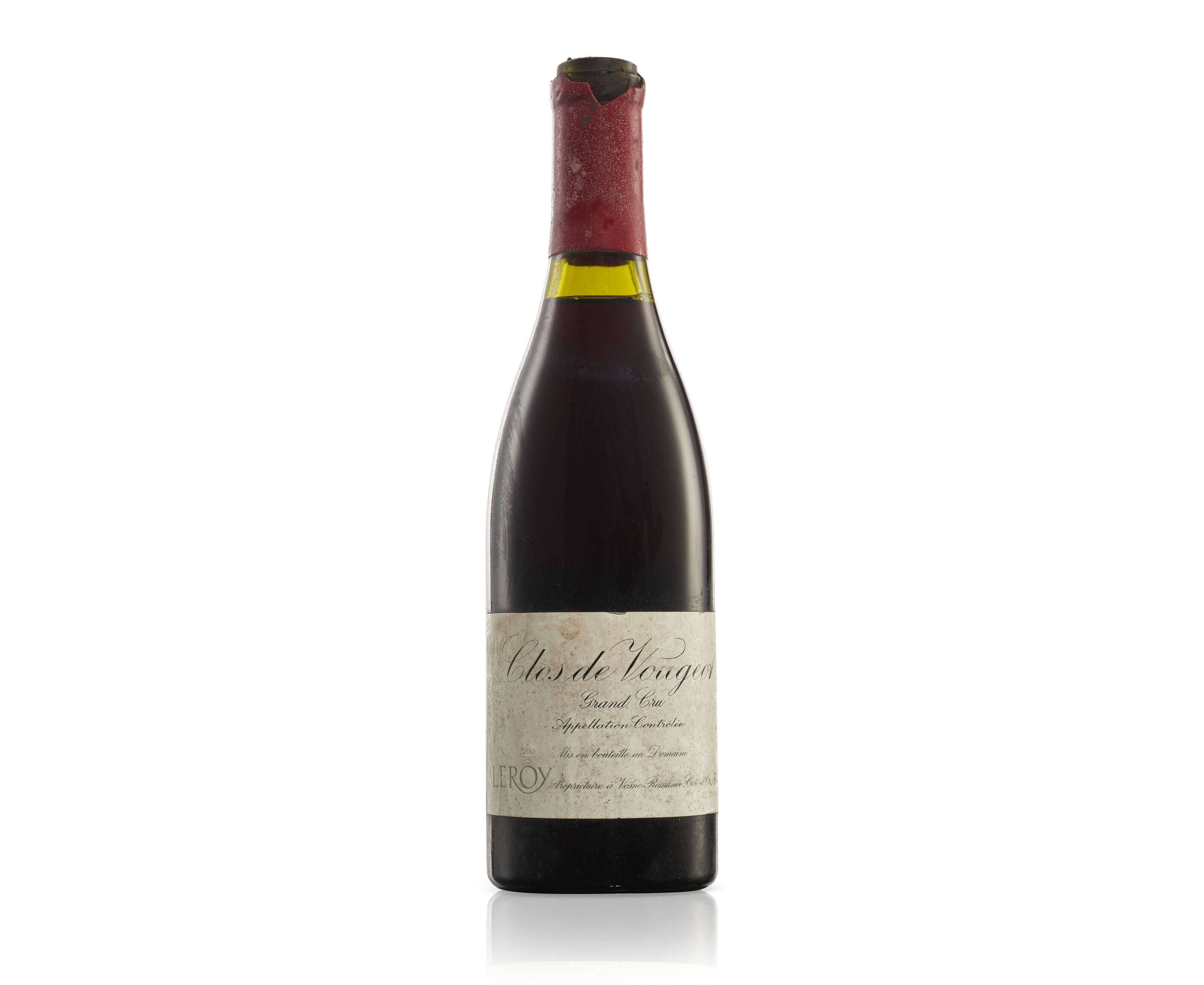 Domaine Leroy, Clos de Vougeot 1990, Grand Cru, Côte de NuitsDetached ...