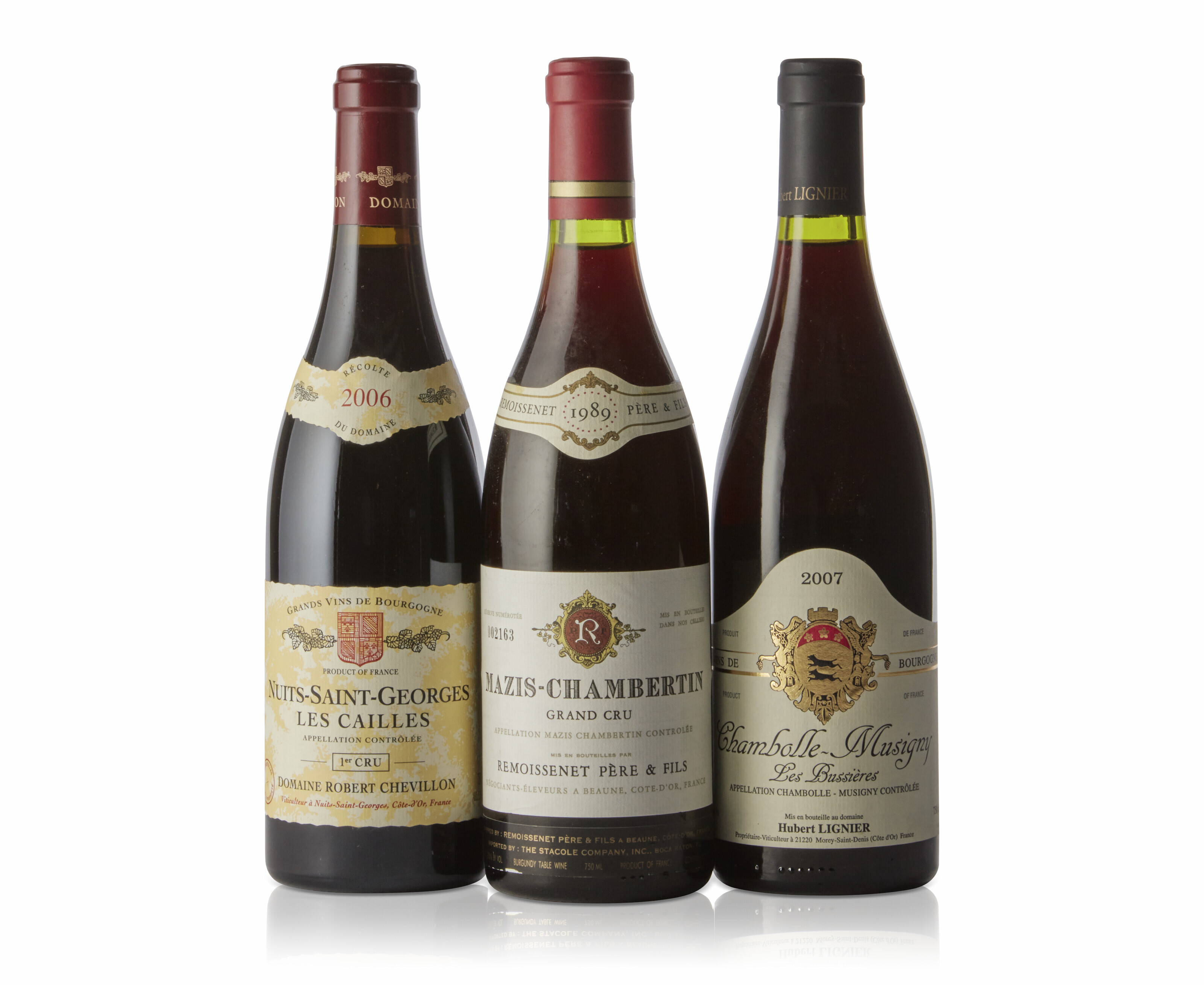 Mixed Red Burgundy, Louis Latour, Aloxe Corton 1985Level 1cm (1 ...