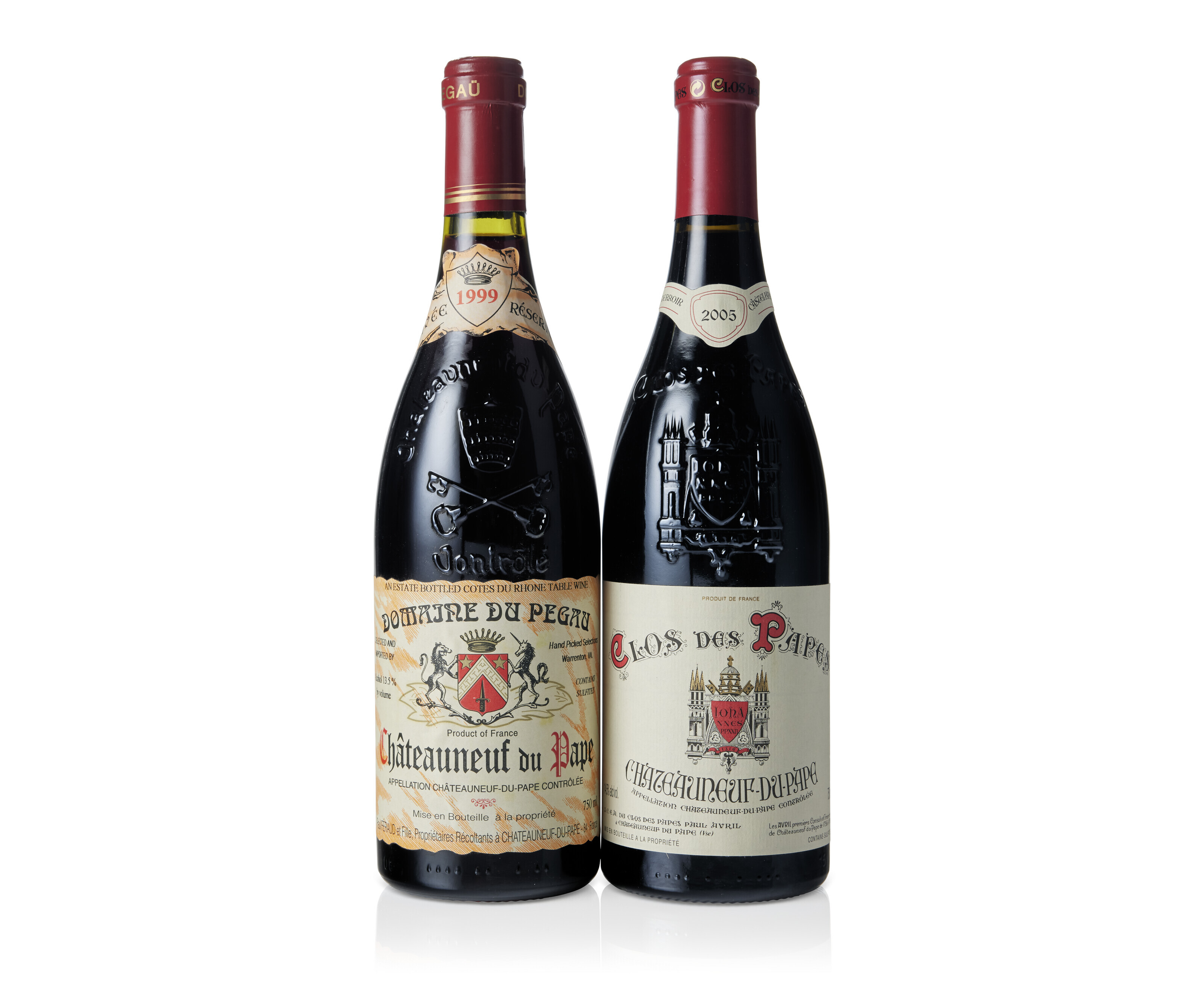 Mixed Châteauneuf-du-Pape, Domaine du Pegau, Châteauneuf-du-Pape, Cuvée ...