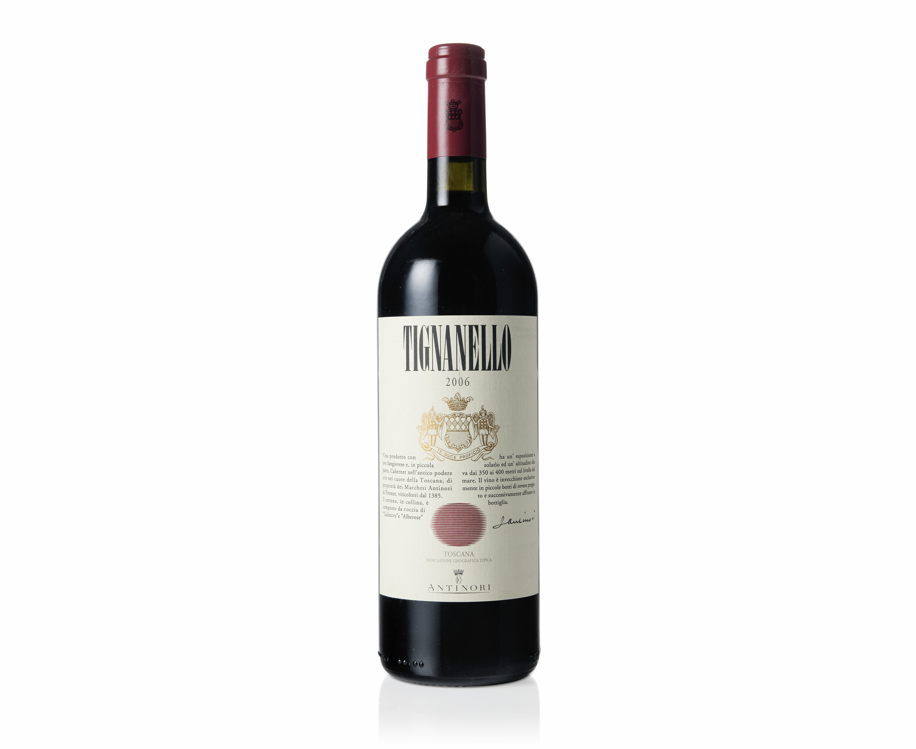Tignanello 2006, Tuscany. AntinoriIn two original cartons | Christie’s
