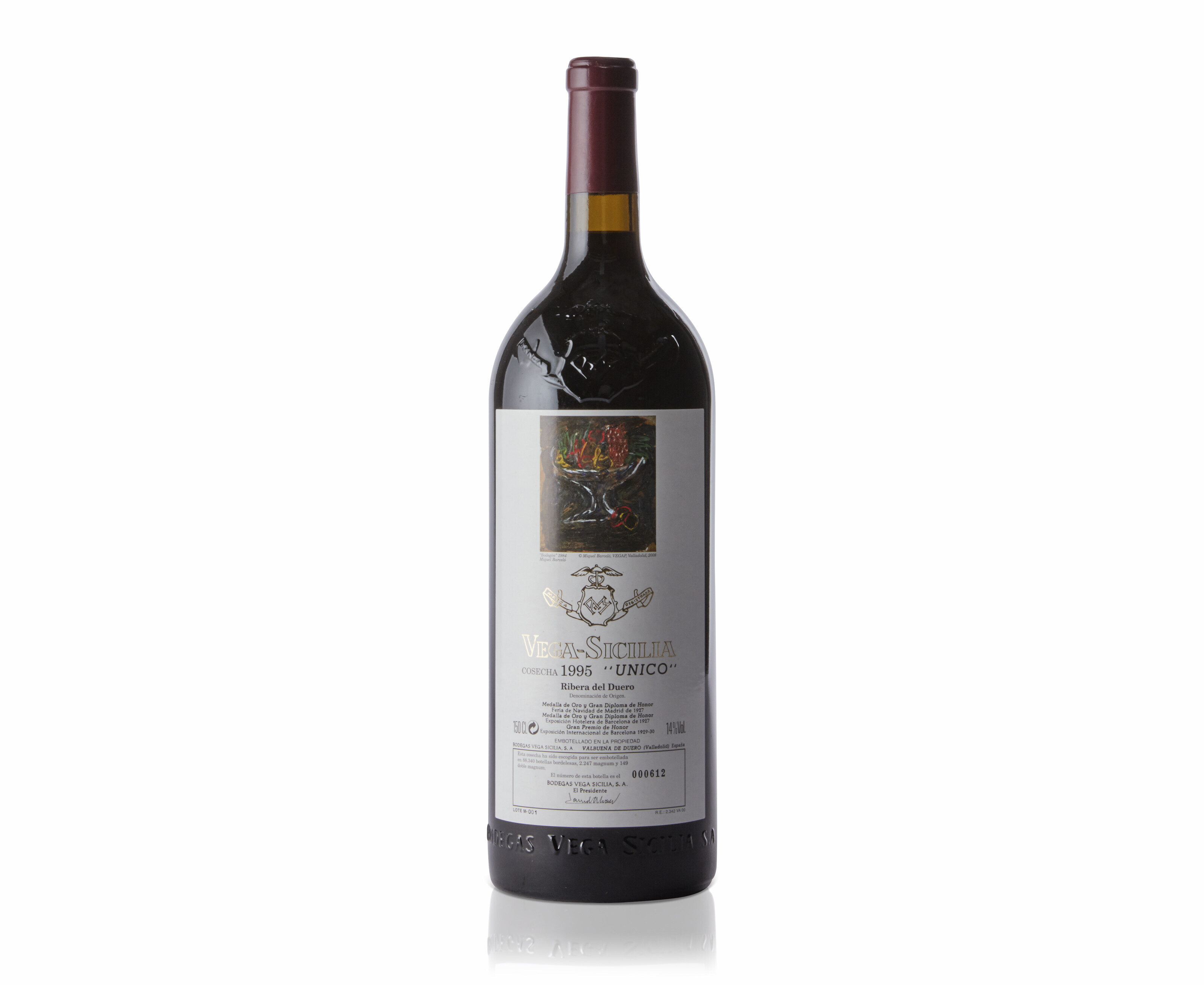 Vega Sicilia, Unico 1995, Ribera del DueroGood appearanceLevels into ...