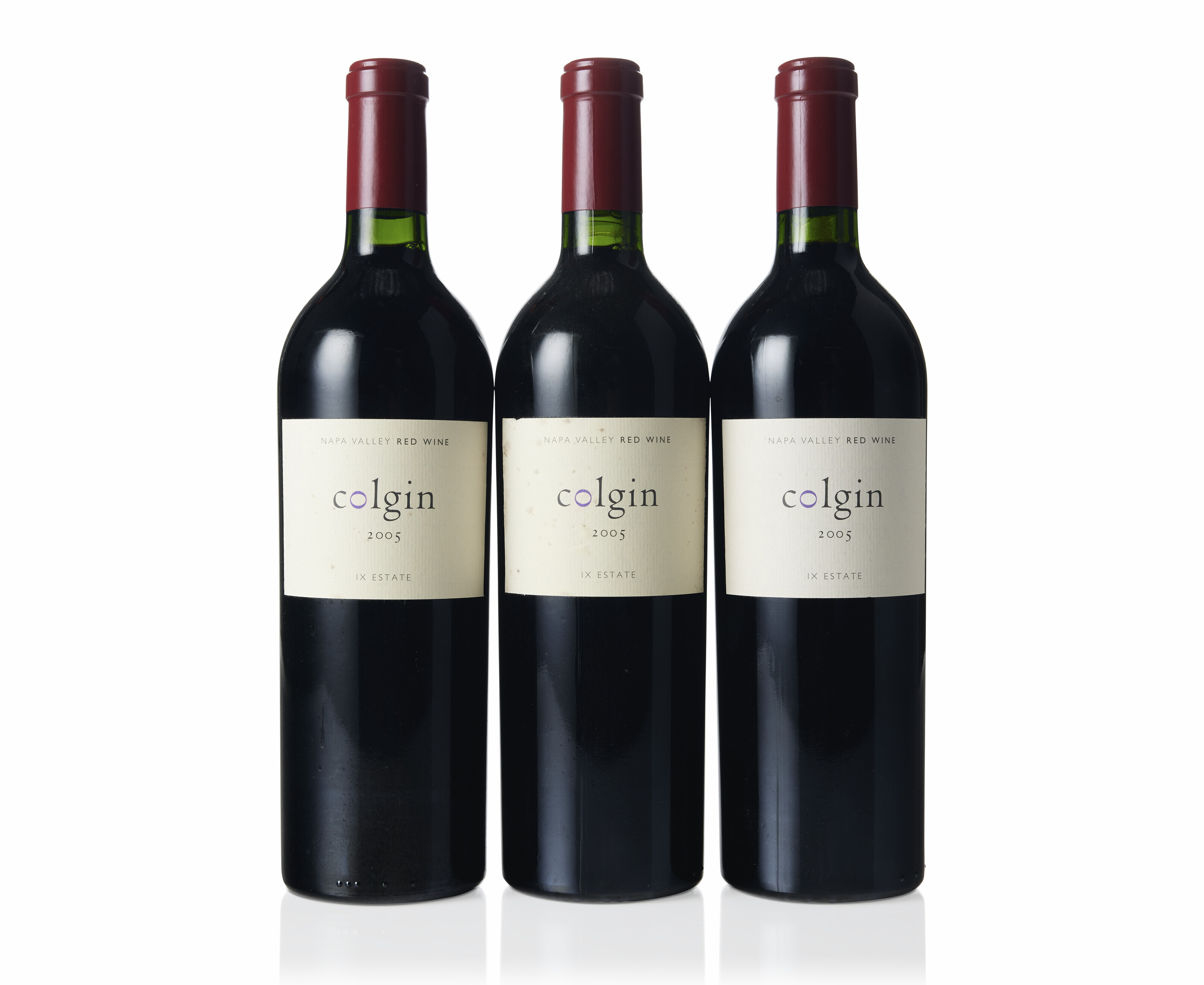 Colgin IX Estate Red 2005, Napa ValleyTwo slightly scuffed labels ...