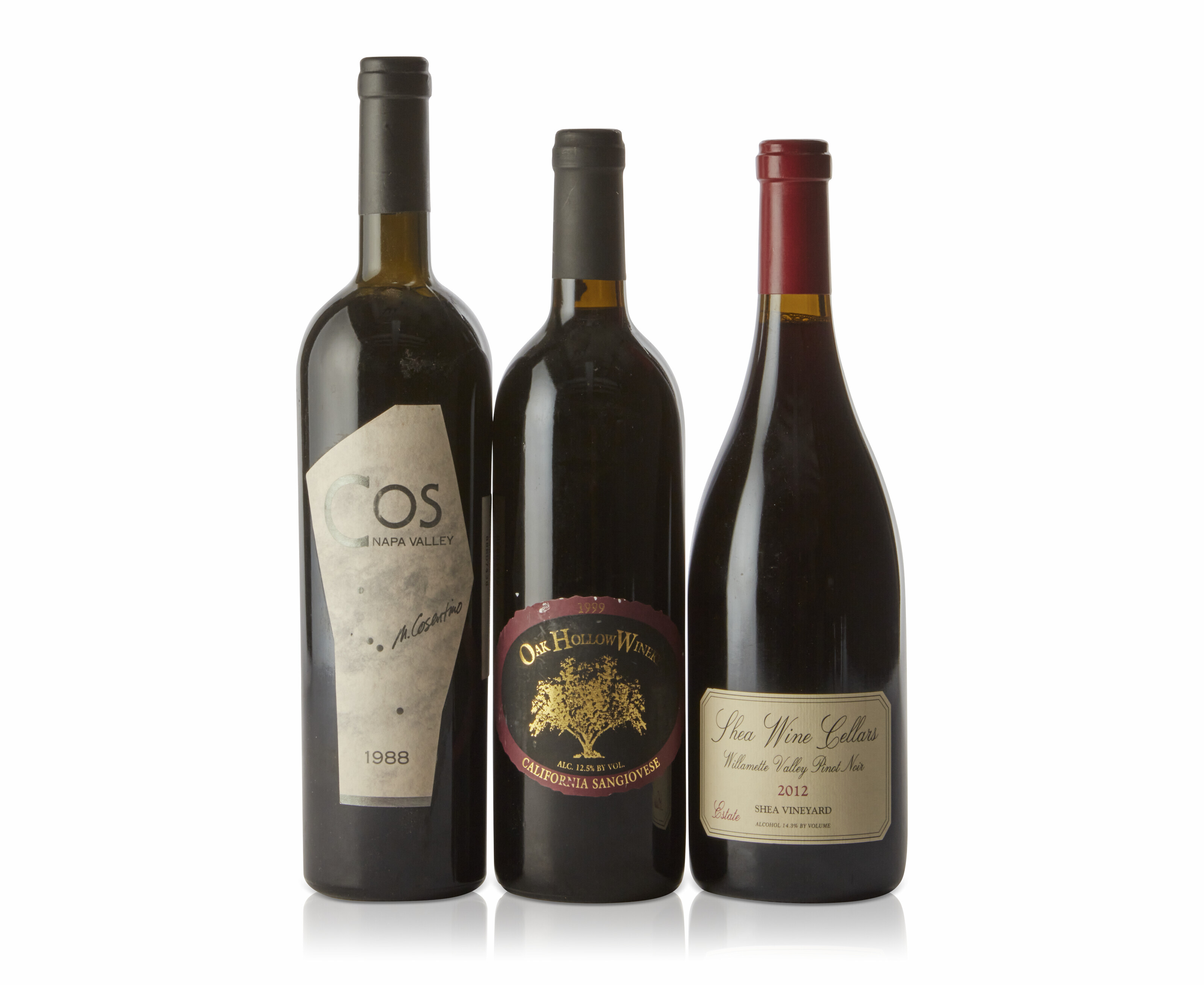 Mixed California Red Wines, Cosentino, Cabernet Sauvignon 1988 (1 ...