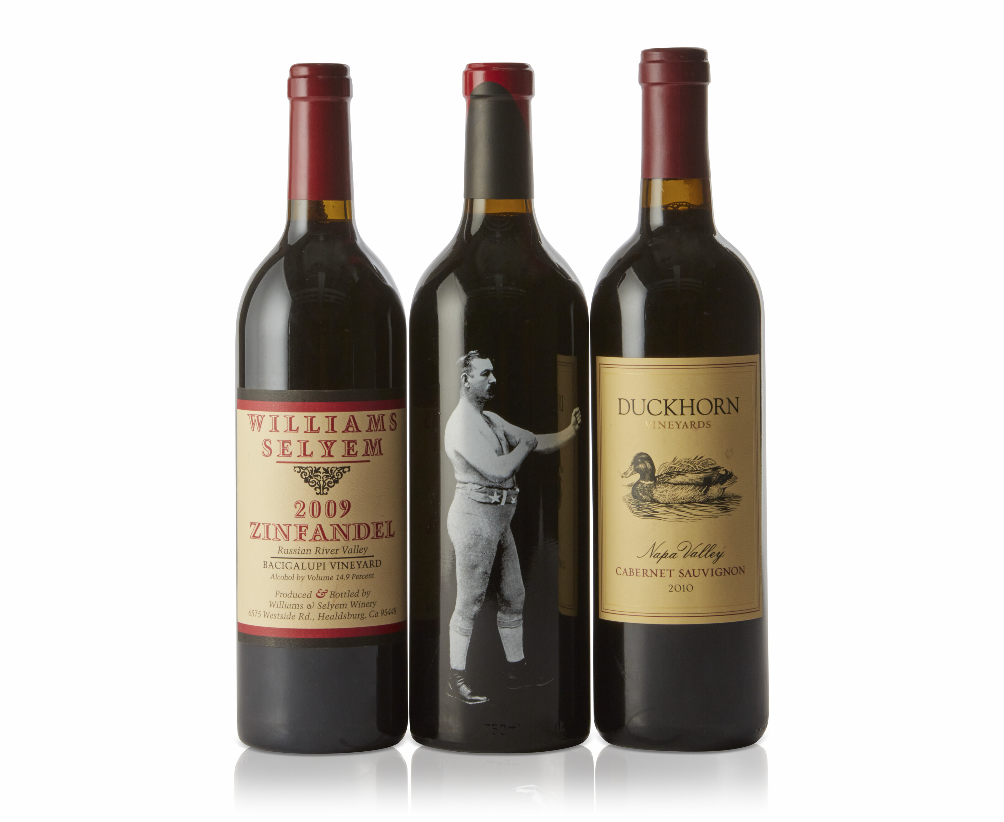 Mixed California Red Wines, Gary Farrell, Cabernet Sauvignon 1998 Level ...