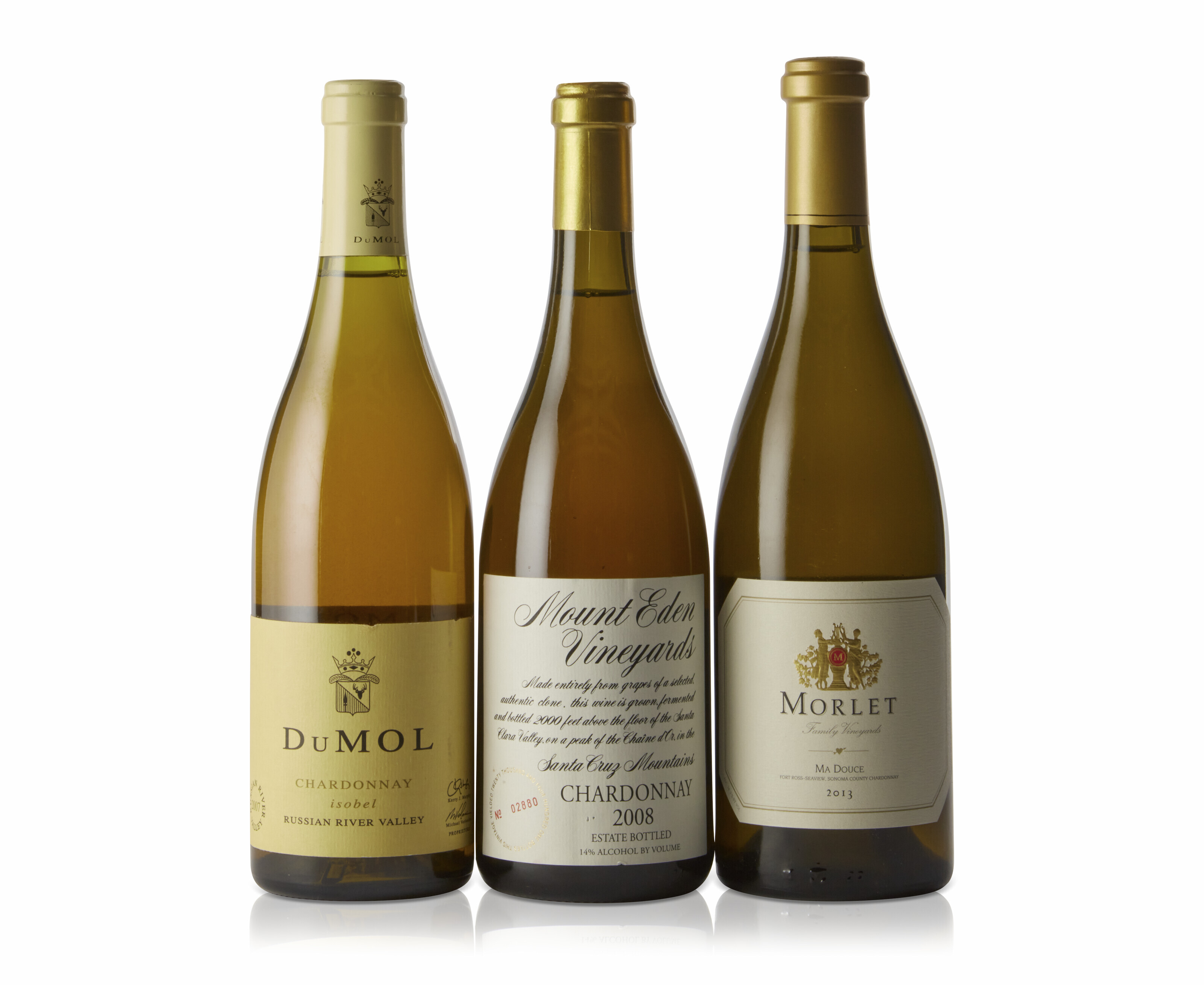 Mixed California White Wine, Paul Hobbs, Chardonnay 2004 (1)2009 (1 ...