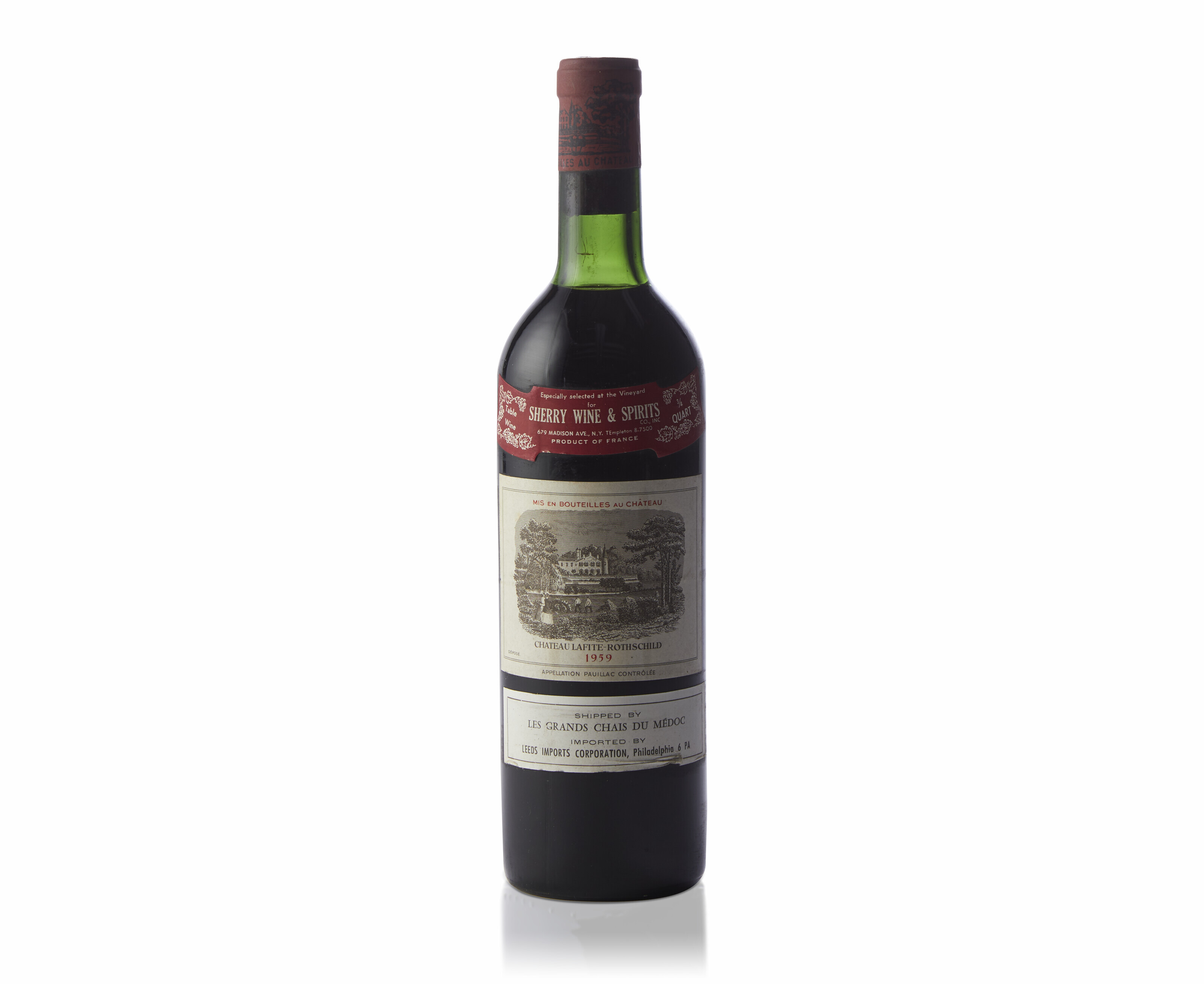 Château Lafite-Rothschild 1959, Pauillac, 1er cru classé Slightly ...