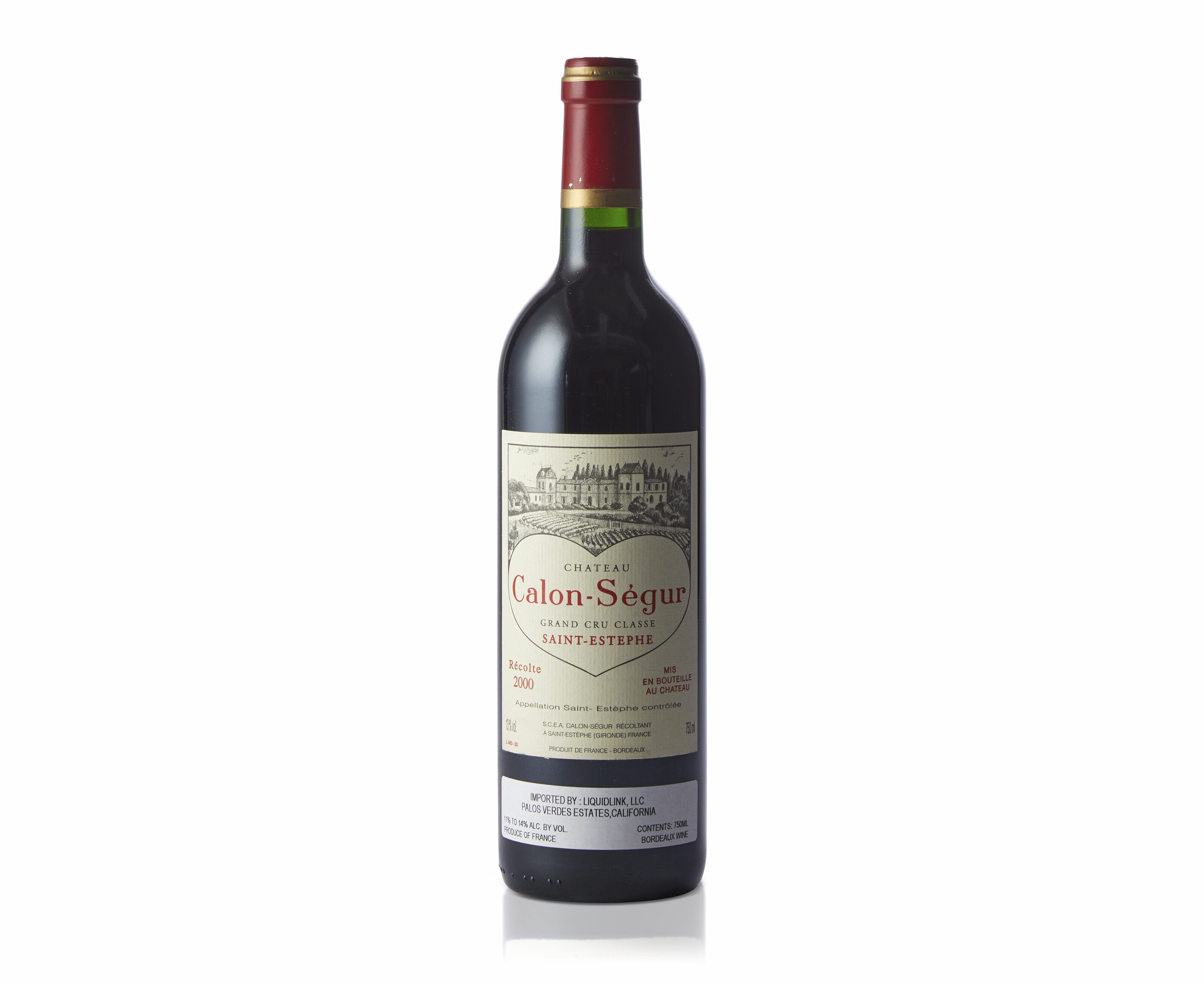 Château Calon-Ségur 2000, Saint-Estéphe, 3ème cru classéIn original ...