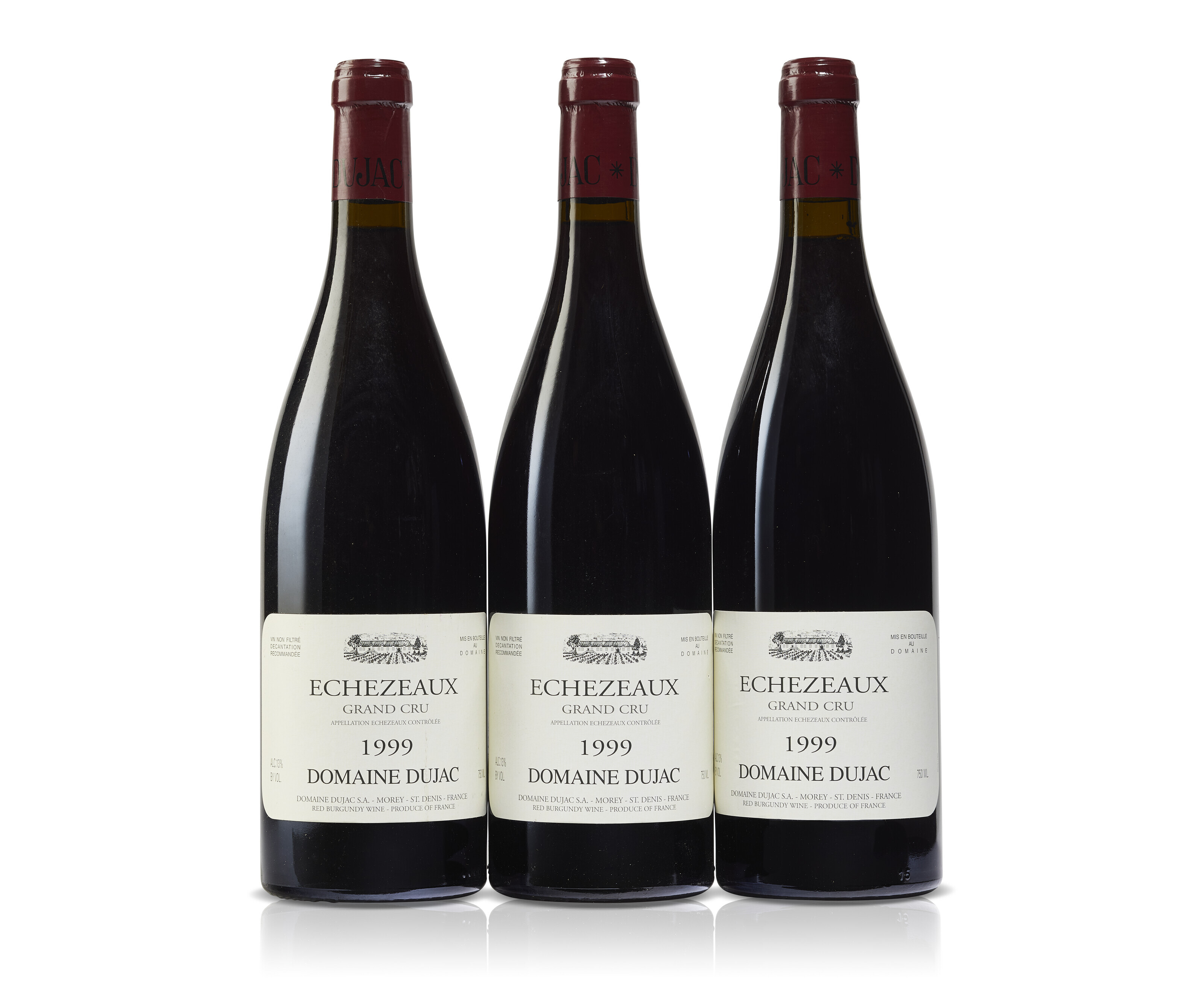 Dujac, Echézeaux 1999, Grand Cru, Côte de Nuits Good appearance Levels ...