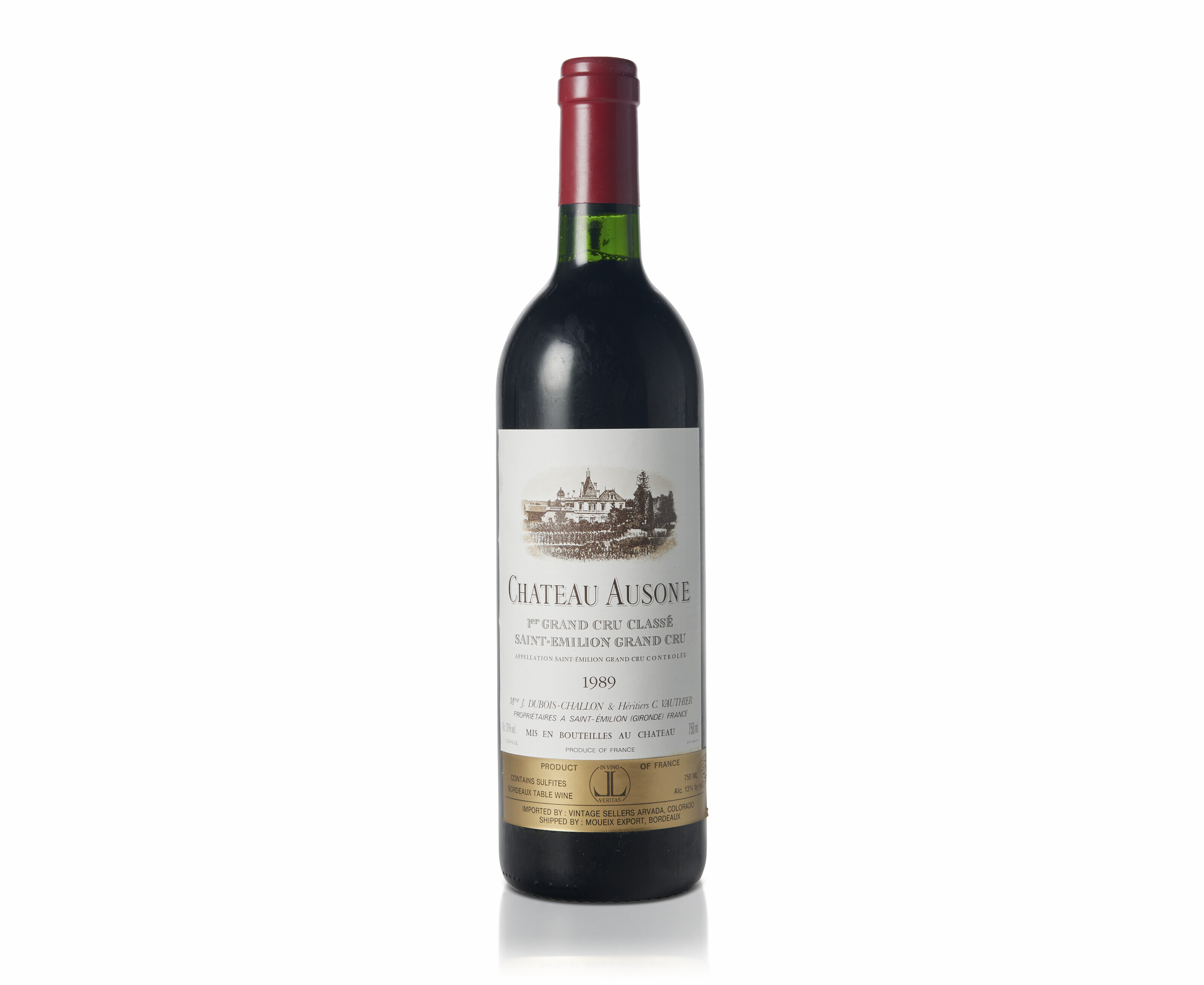 Château Ausone 1989, Saint-Emilion, 1er grand cru classé Good ...