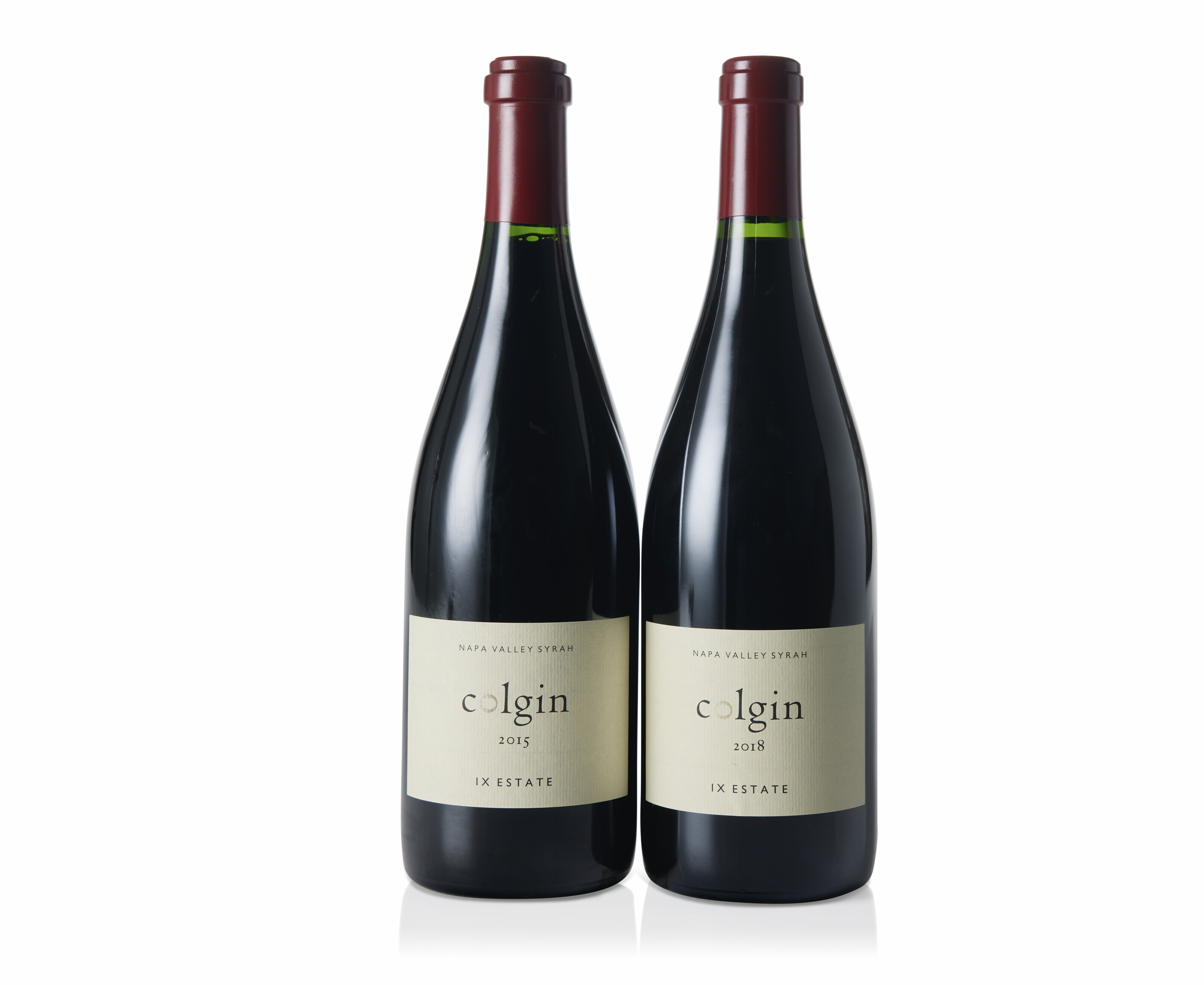 Colgin IX Estate, Syrah 2015 & 2018, 2015 (3)2018 (3)In original wooden ...