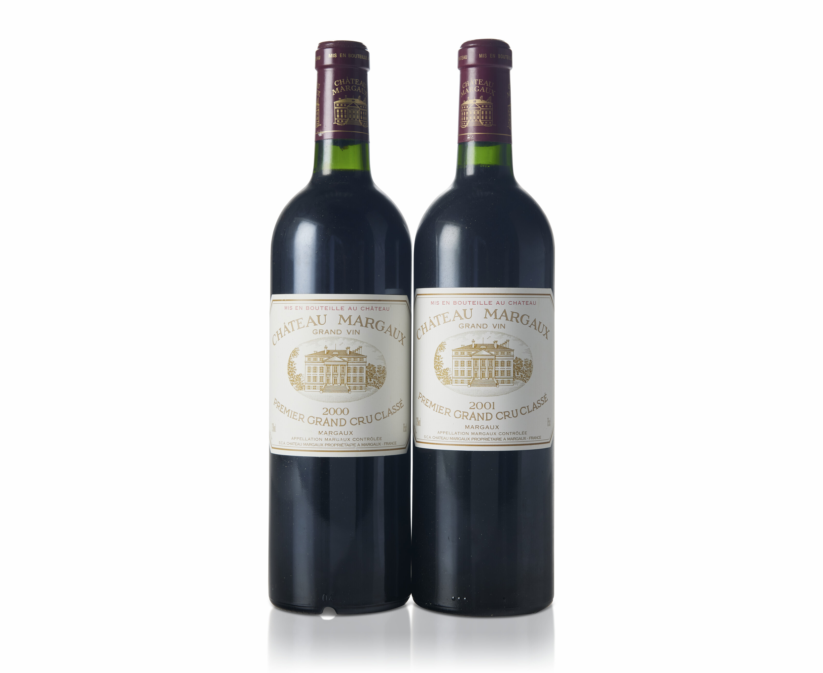 Mixed Château Margaux, 2000 (1)2001 (1)This lot is consigned from The ...