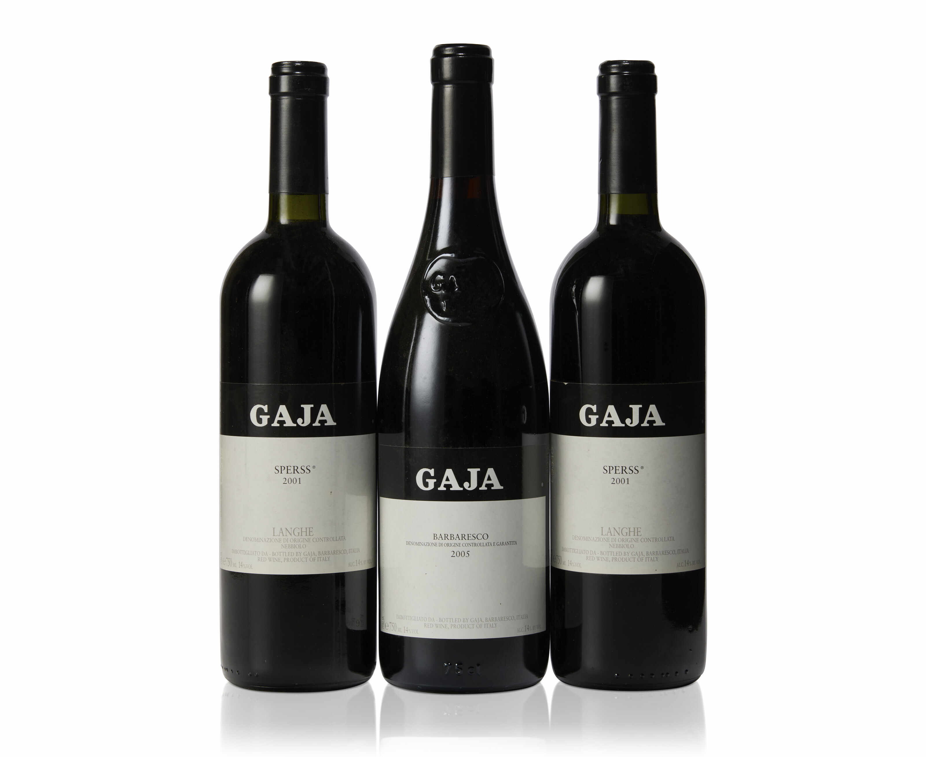 Mixed Gaja, Gaja, Sperss 2001 (2)Gaja, Barbaresco 2005 (1) | Christie’s