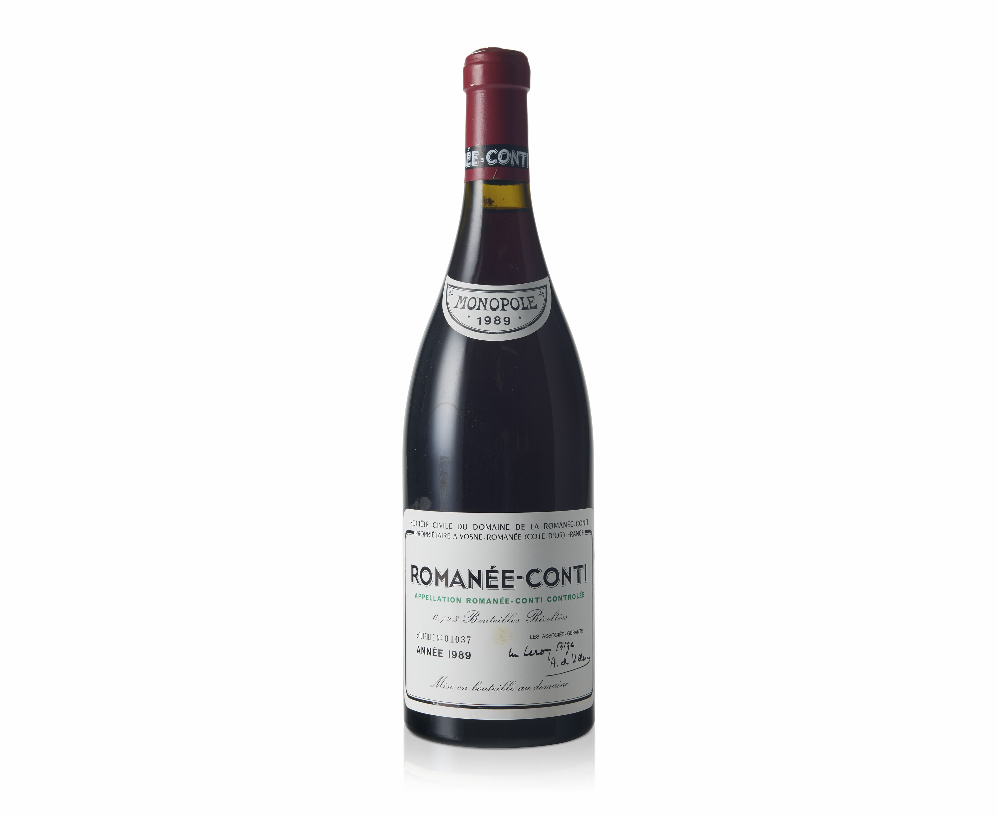 Domaine de la Romanée-Conti, Romanée-Conti 1989, Grand Cru, Côte de ...