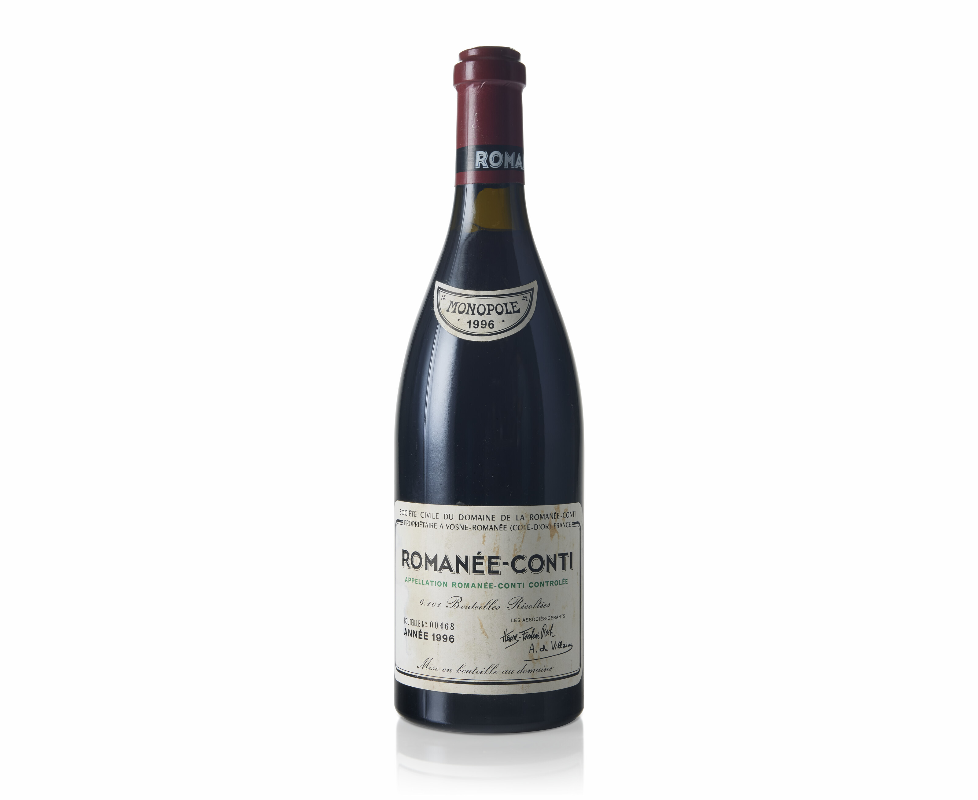 Domaine de la Romanée-Conti, Romanée-Conti 1996, Grand Cru, Côte de ...