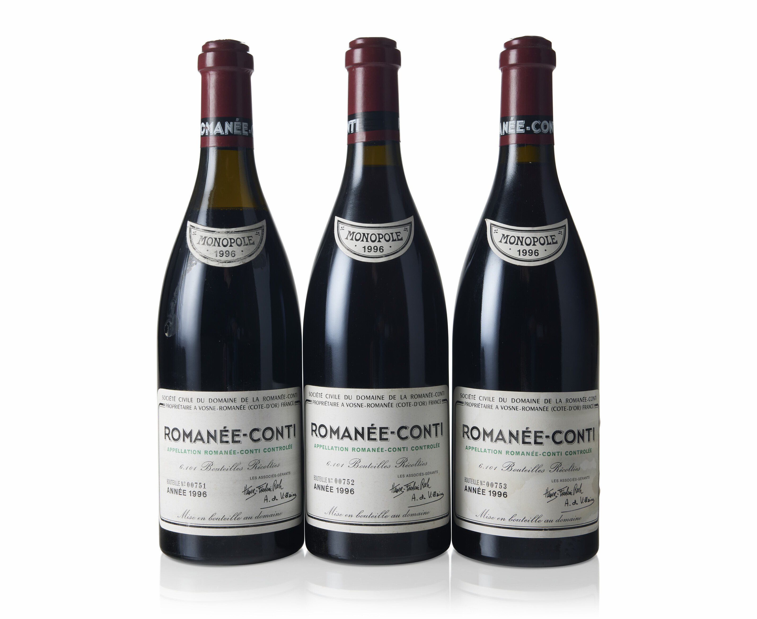Domaine de la Romanée-Conti, Romanée-Conti 1996, Grand Cru, Côte de ...