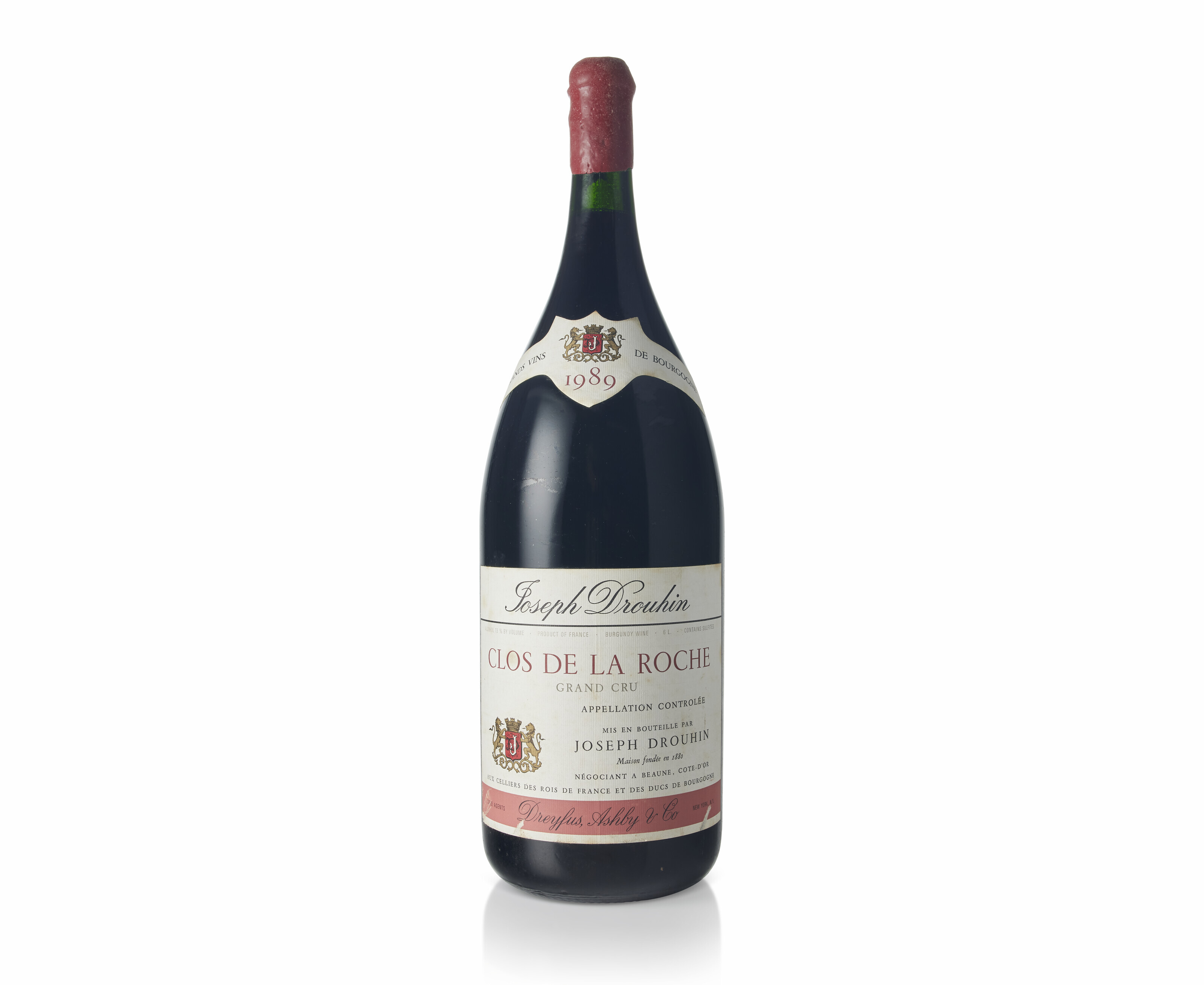 Joseph Drouhin, Clos de la Roche 1989, Grand Cru, Côte de Nuits Damaged ...