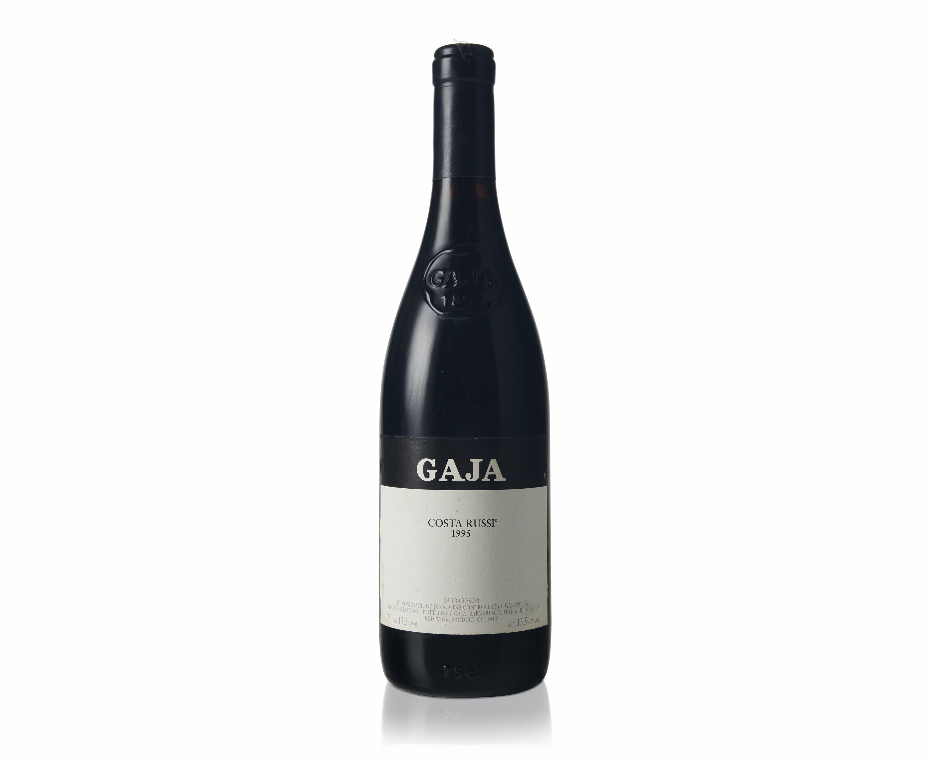 Gaja, Costa Russi 1995, PiedmontSlightly bin-soiled and nicked ...
