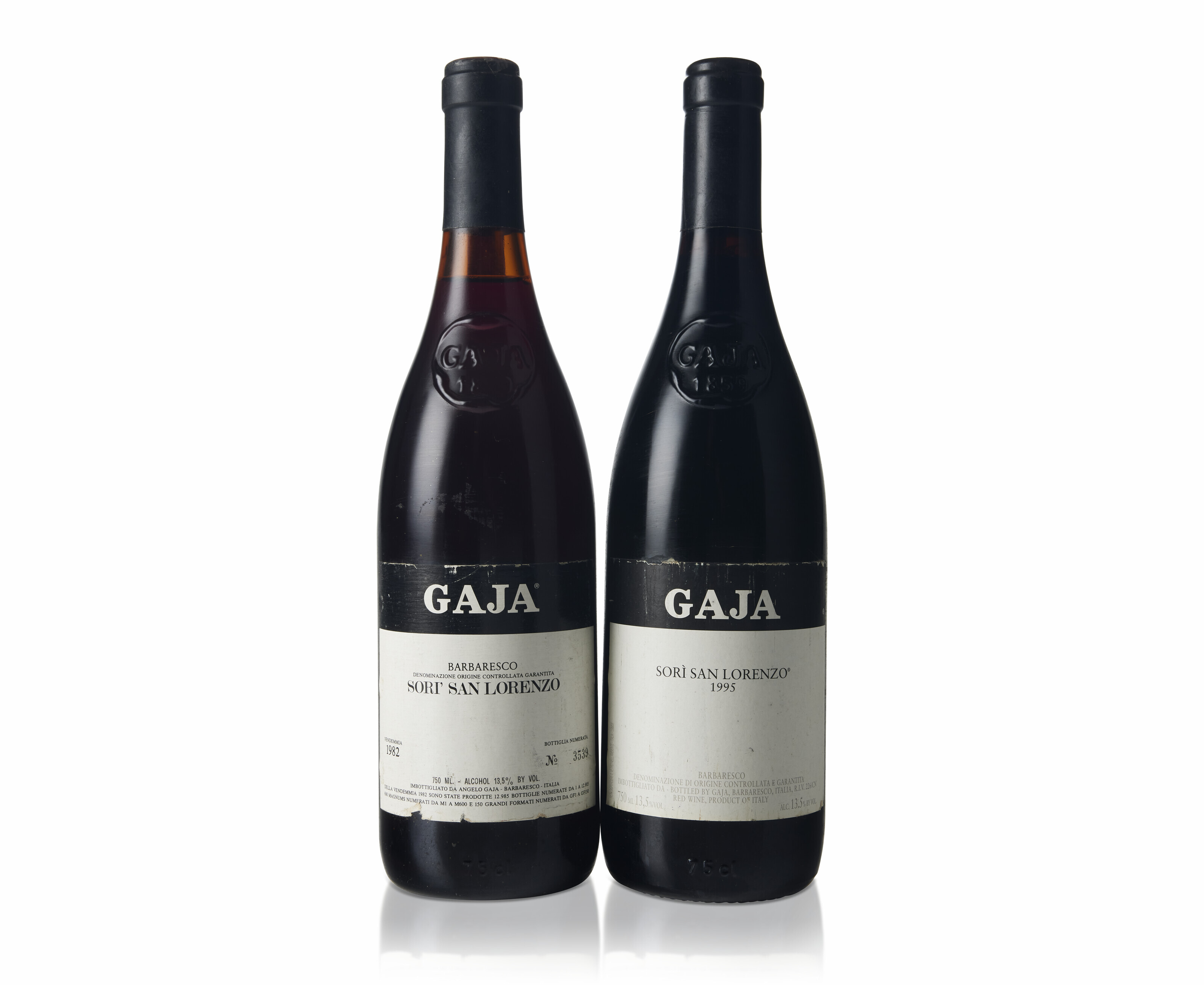 Mixed Gaja, Sorì San Lorenzo, 1982Level 2cms (1)1995Level 1cm (1)All ...