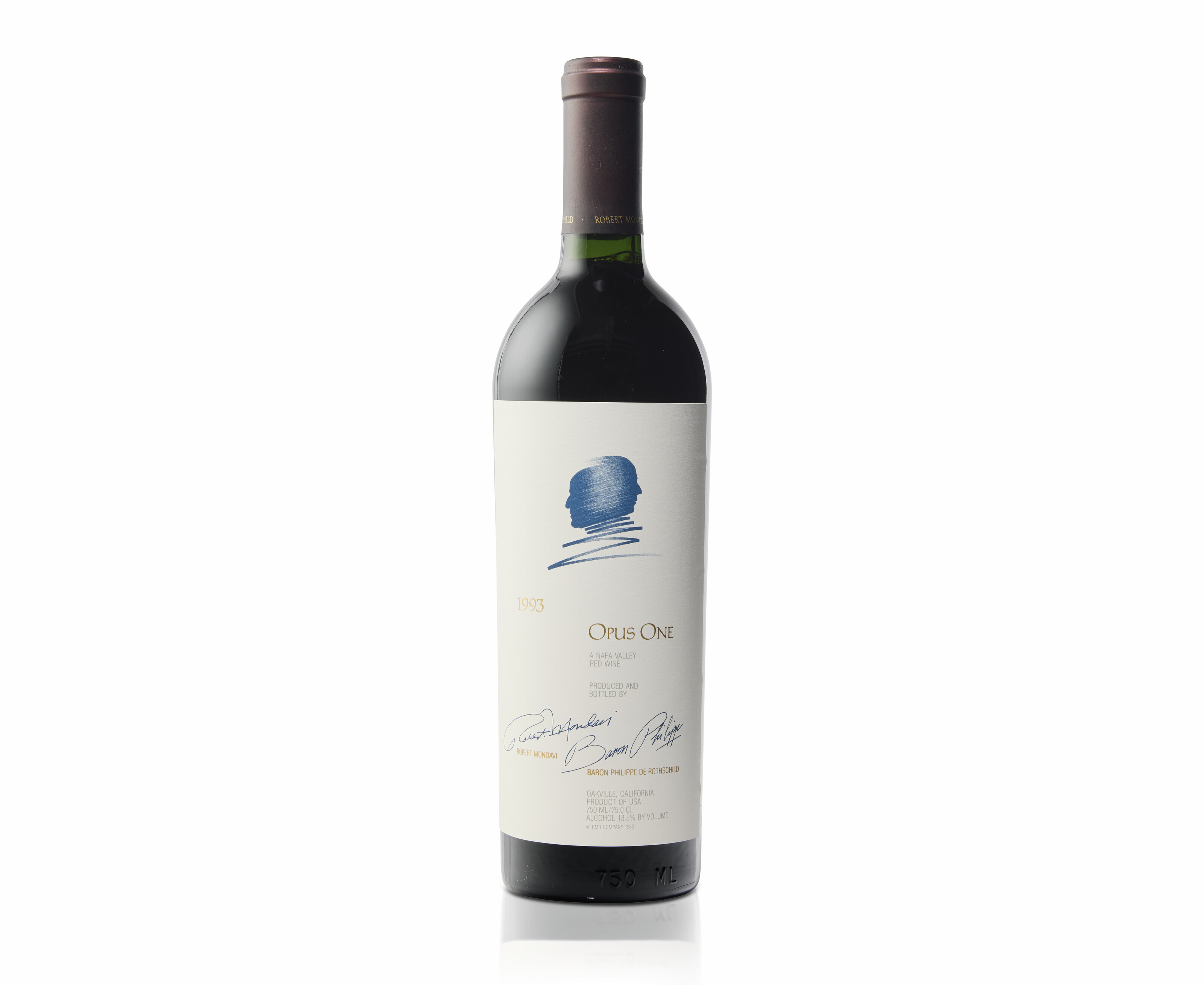 Opus One 1993, Napa ValleyGood appearanceLevels base of neckIn original ...