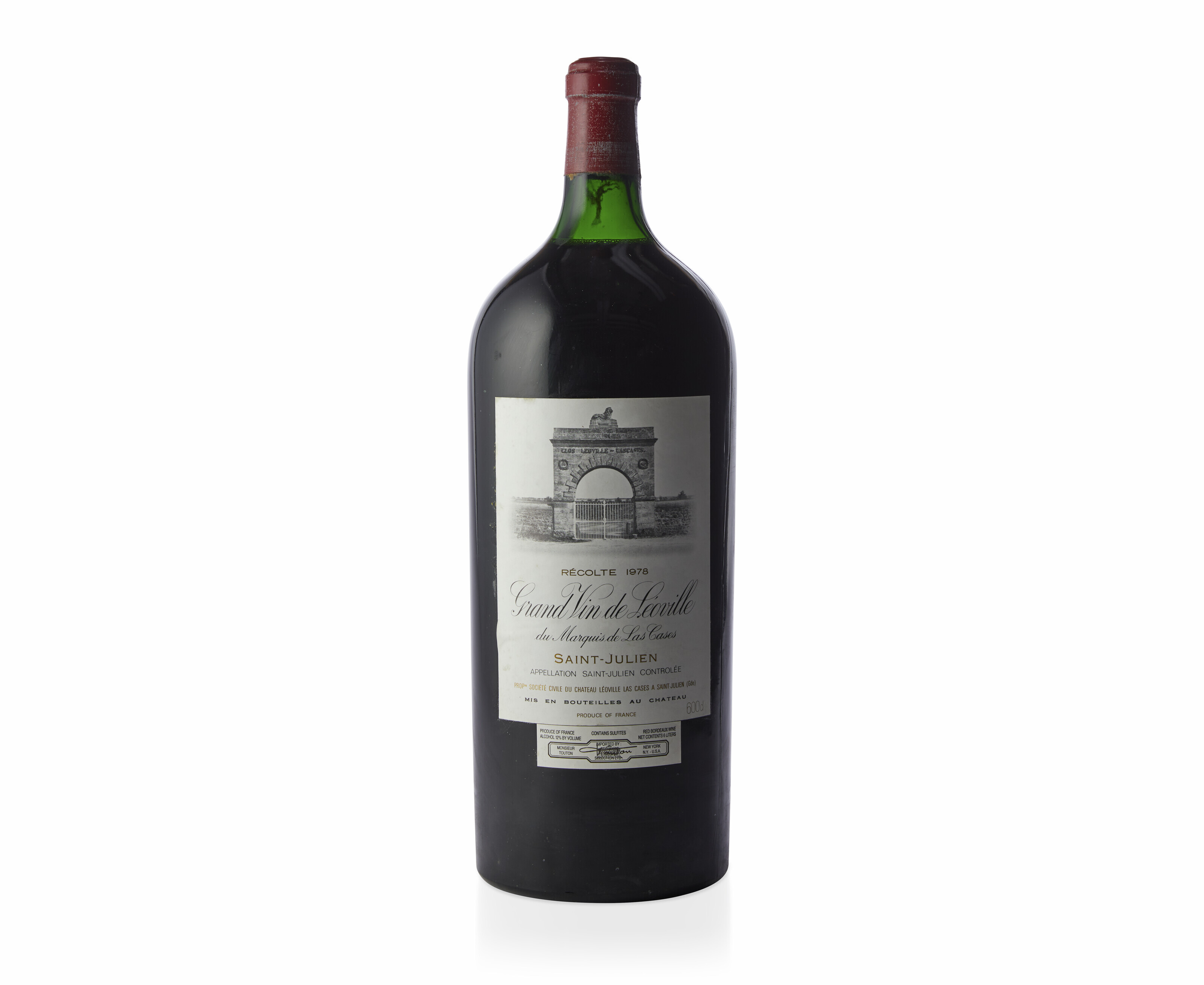 Château Léoville-Las-Cases 1978, Saint-Julien, 2ème cru classéCorroded ...