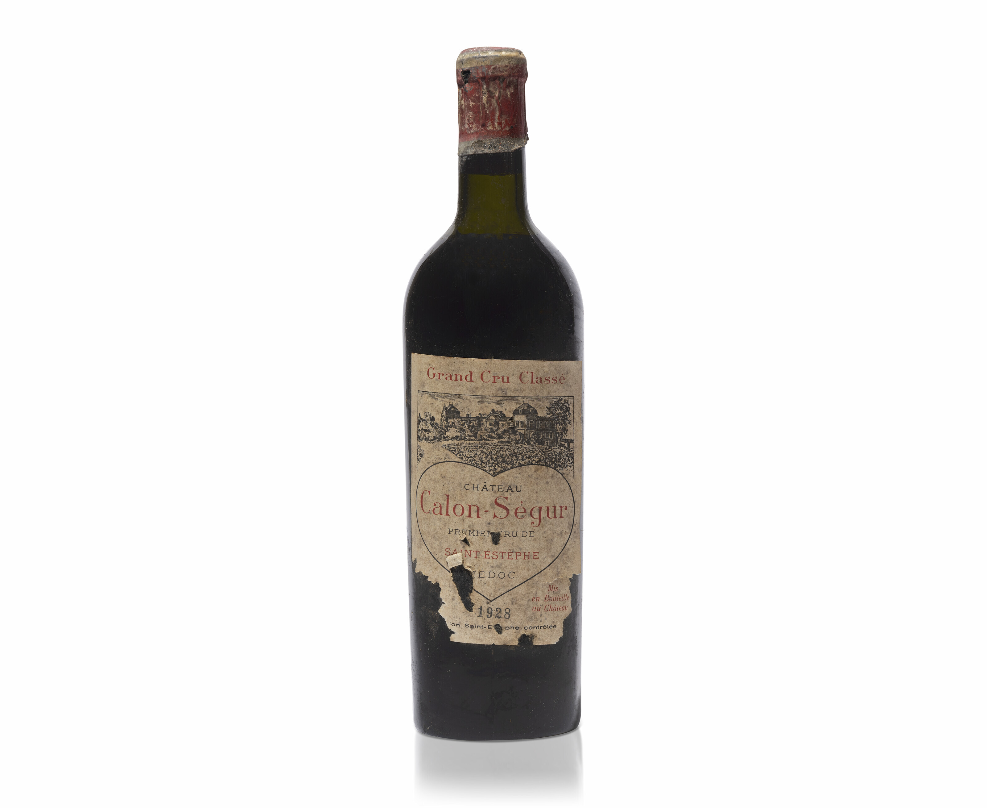 Château Calon-Ségur 1928, Saint-Estéphe, 3ème cru classéBadly corroded ...