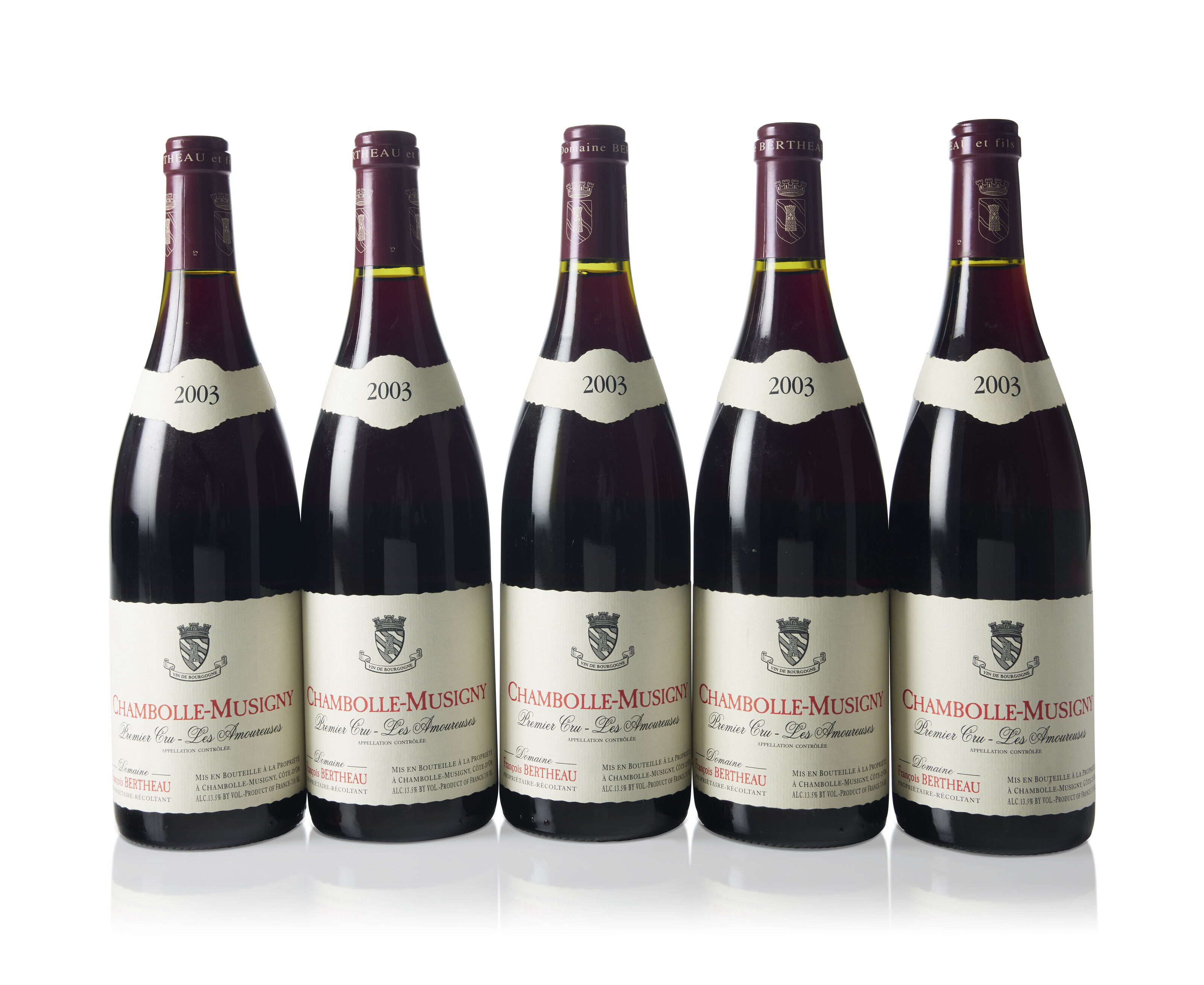 François Bertheau, Chambolle-Musigny, Les Amoureuses 2003, 1er Cru ...