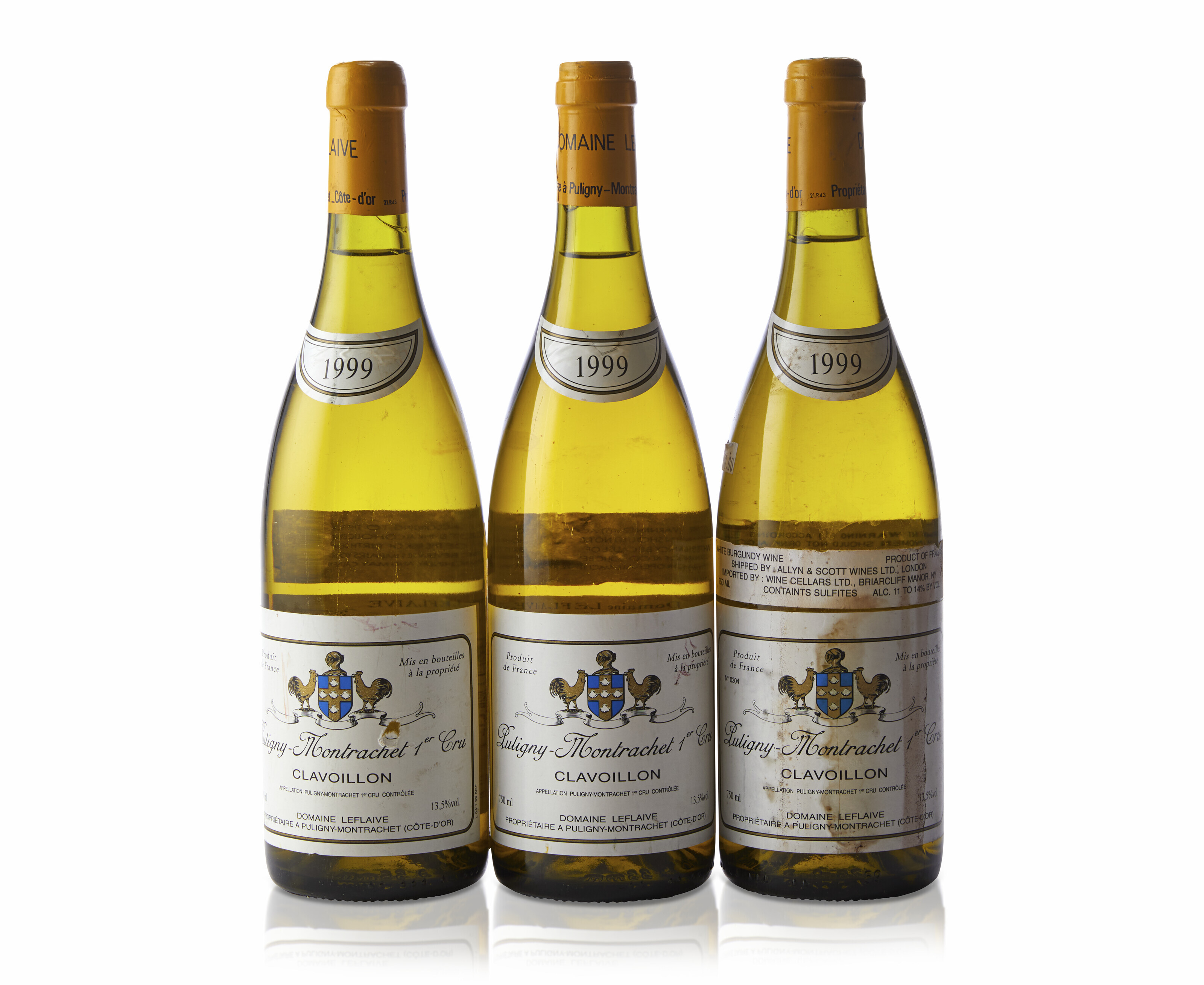 Domaine Leflaive, Puligny-Montrachet, Clavoillon 1999, 1er Cru, Côte de ...