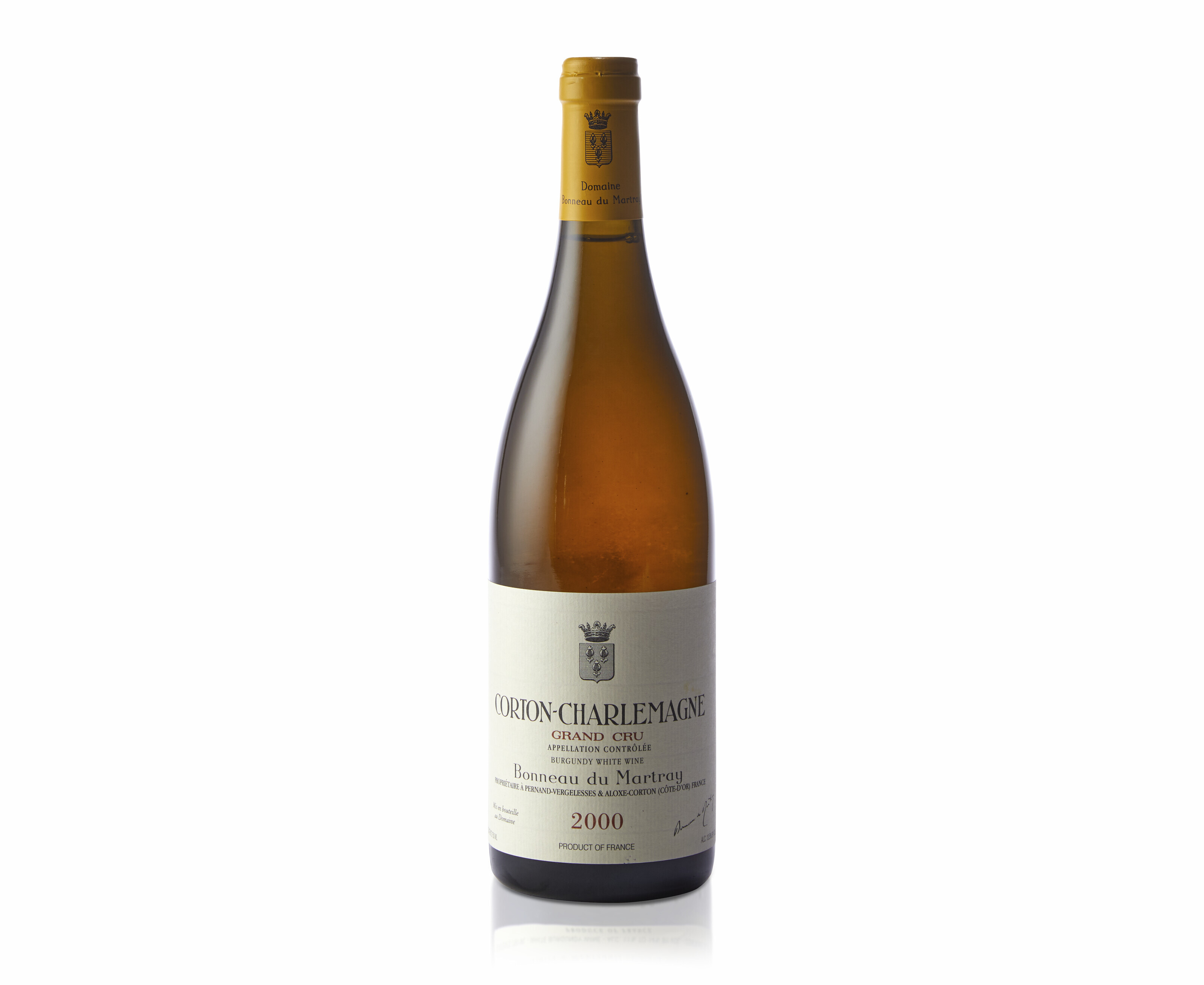Bonneau du Martray Corton-Charlemagne 2000, Grand Cru, Côte de Beaune ...