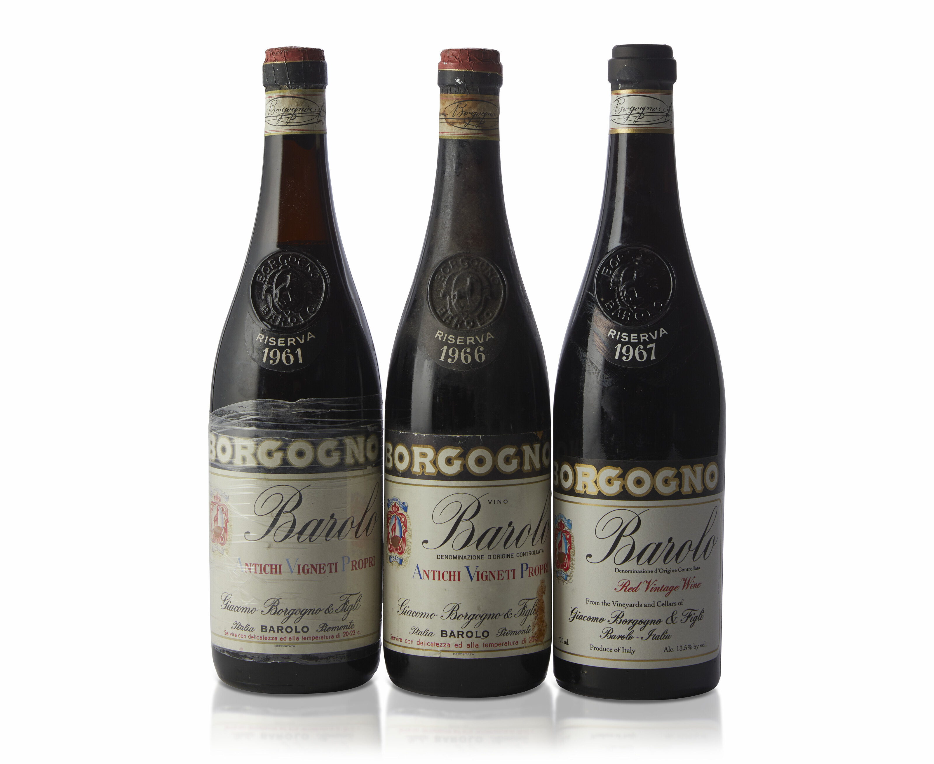 Mixed Giacomo Borgogno & Figli, Barolo Riserva, Antichi Vigneti Propri ...