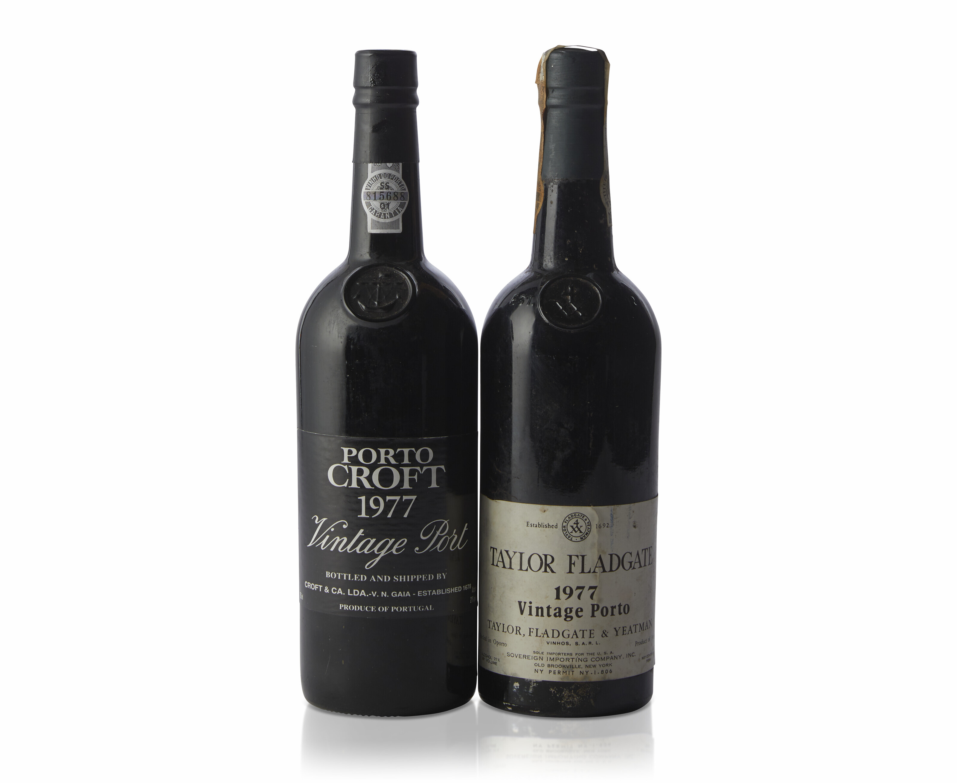 Mixed Port 1977, Taylor 1977Corroded capsulesBin-soiled and damaged ...