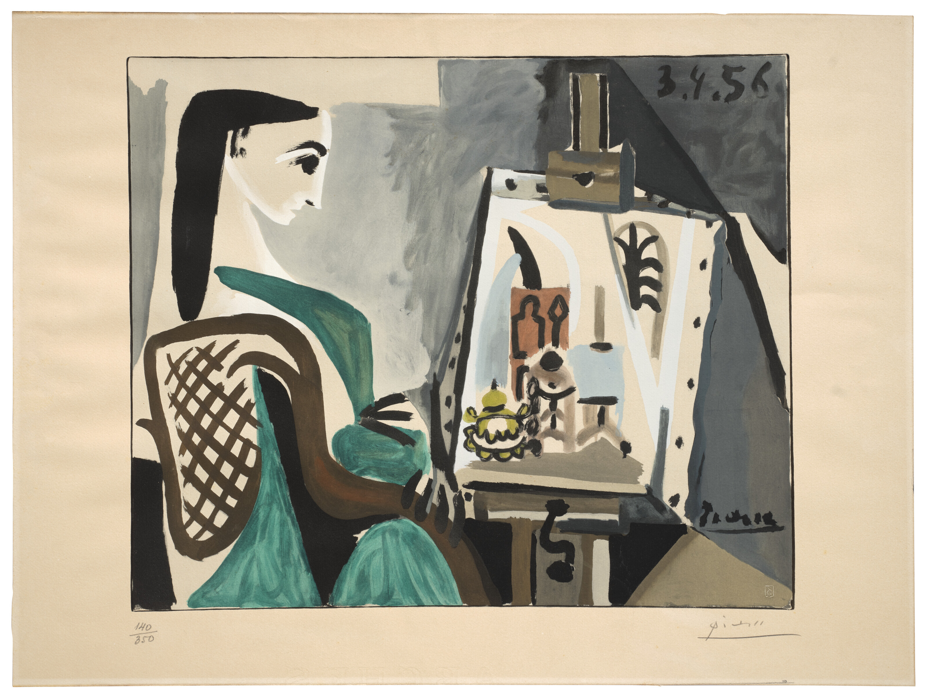 Da Pablo Picasso (1881-1973), Femme dans l'atelier | Christie’s