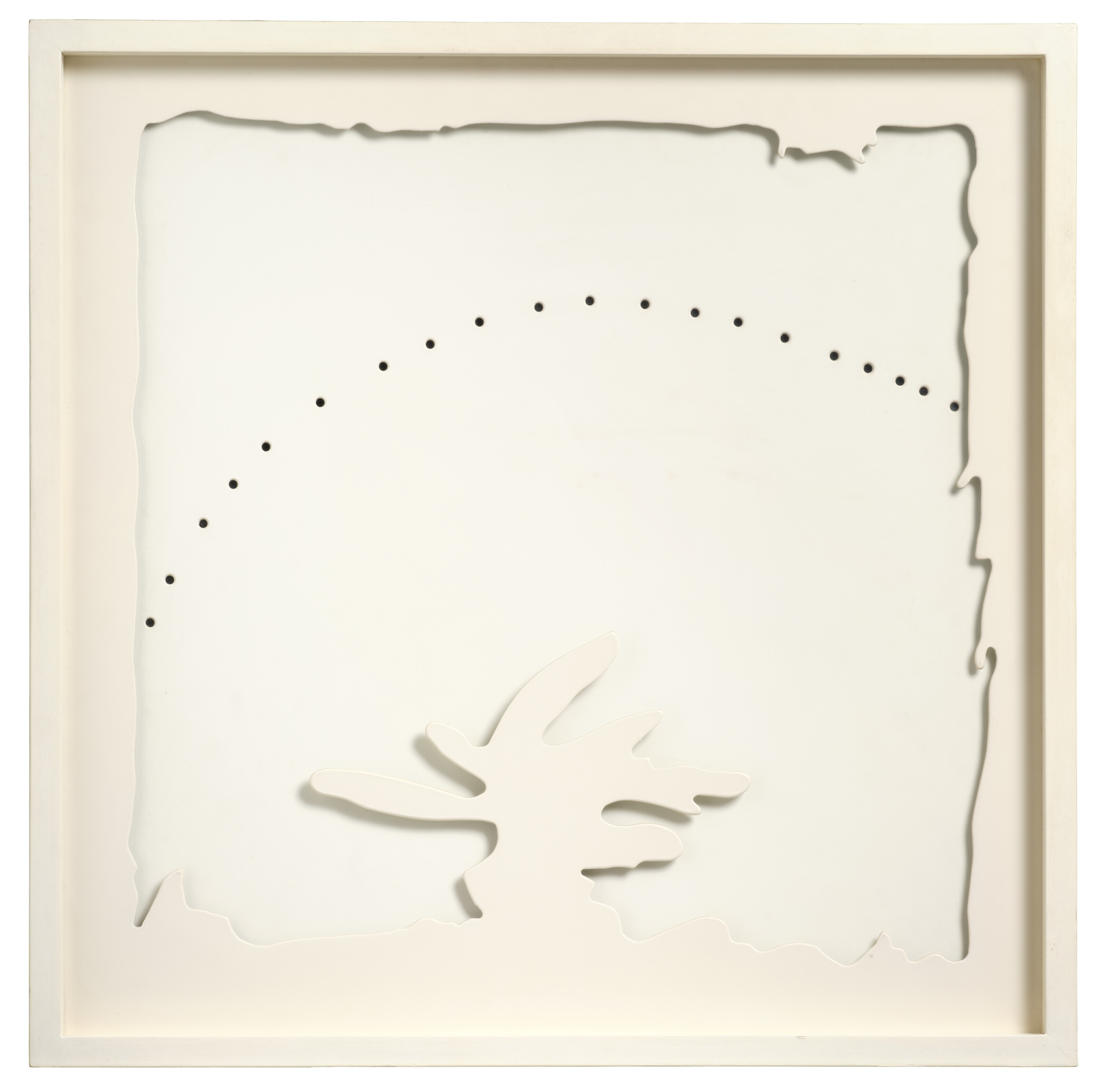 Lucio Fontana (1899-1968), Concetto spaziale, Teatrino (Bianco ...