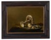 PIETER CLAESZ (BERCHEM 1597/8-1660/1 HAARLEM), An overturned silver ...