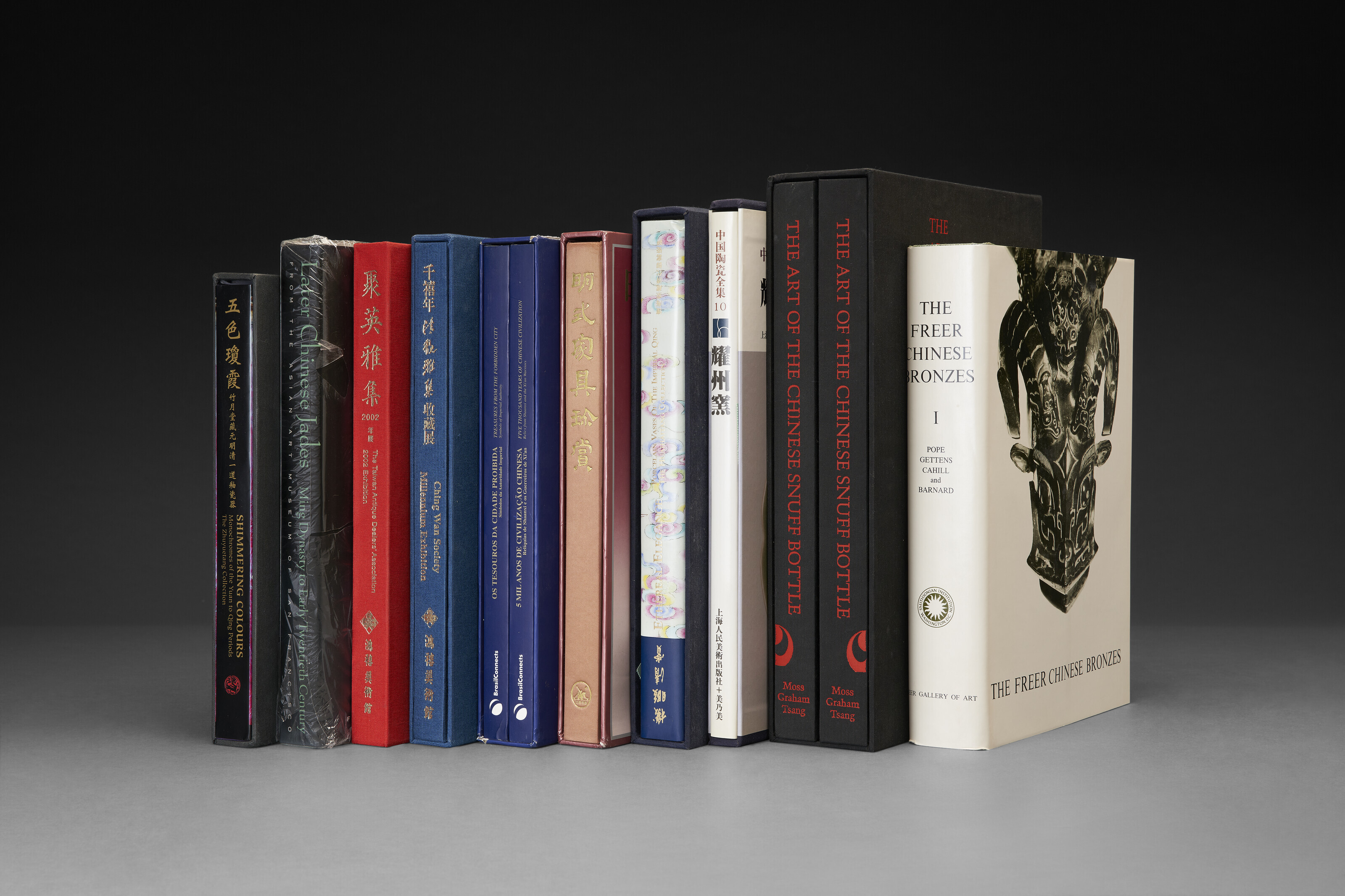 CHINESE ART IN MUSEUM AND PRIVATE COLLECTIONS - A group of ...