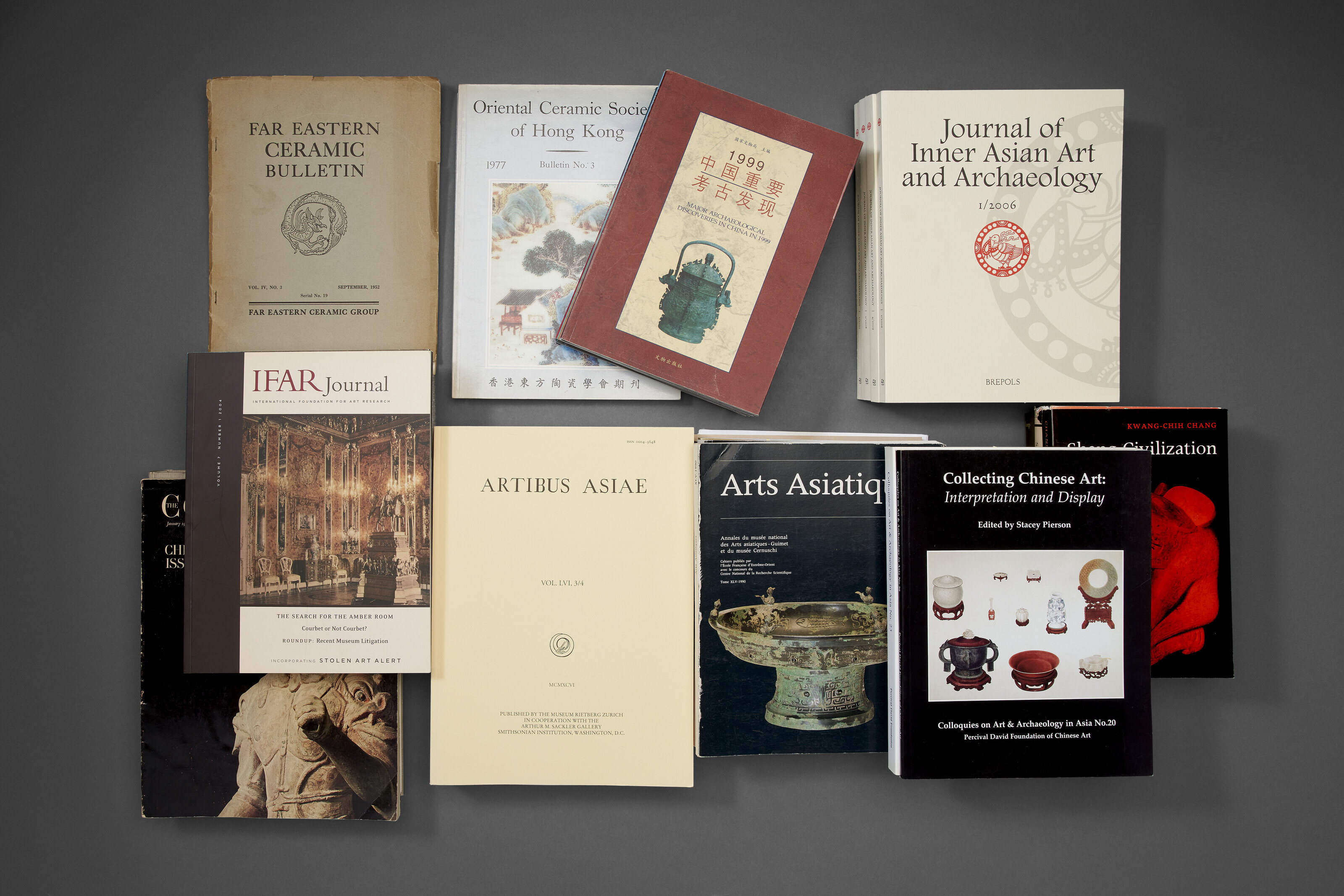 ART JOURNAL - A group of approximately 106 journals on Chinese and ...