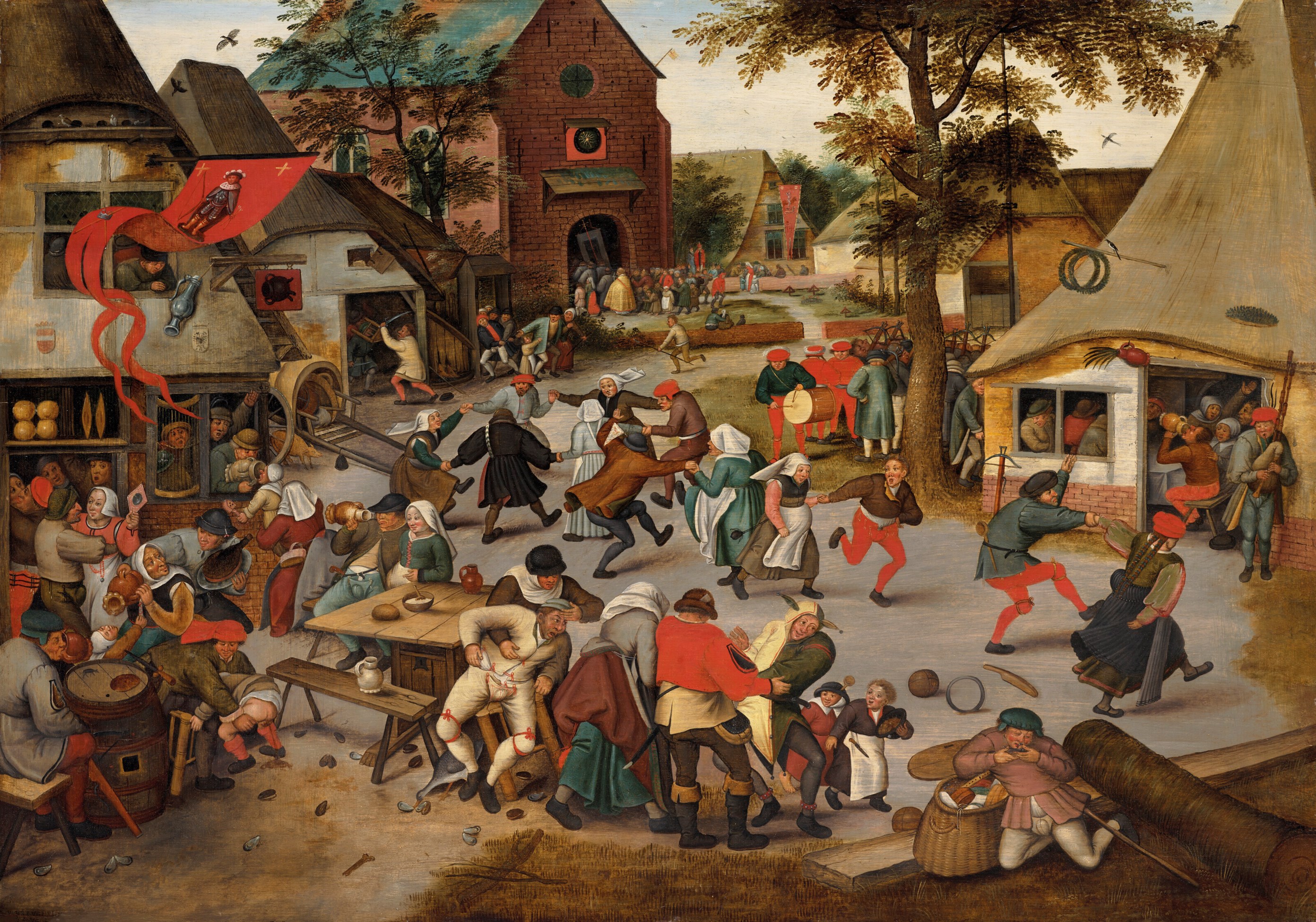 PIETER BRUEGHEL II (BRUSSELS 1564/5-1637/8 ANTWERP), The Kermesse of ...
