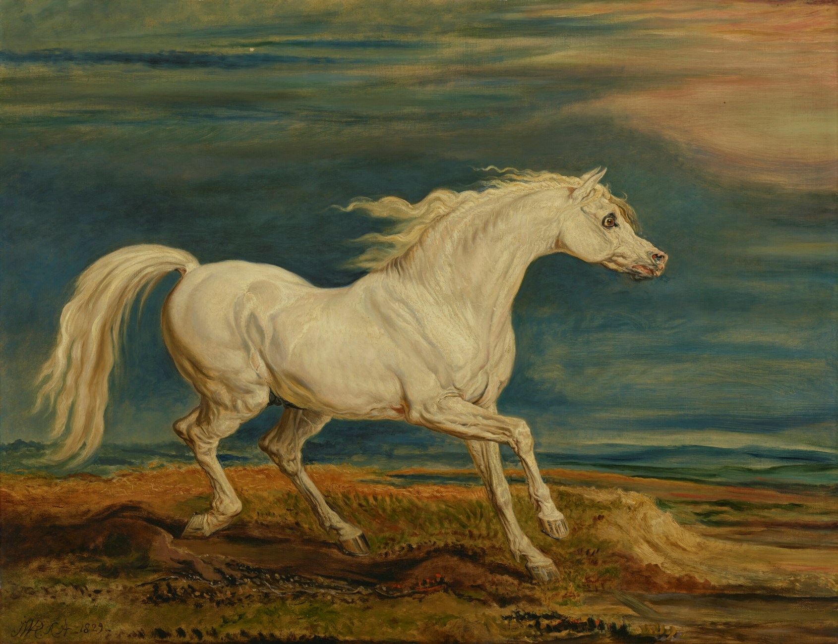 JAMES WARD, R.A. (LONDON 1769-1859 CHESHUNT), Marengo, Napoleon's Barb ...